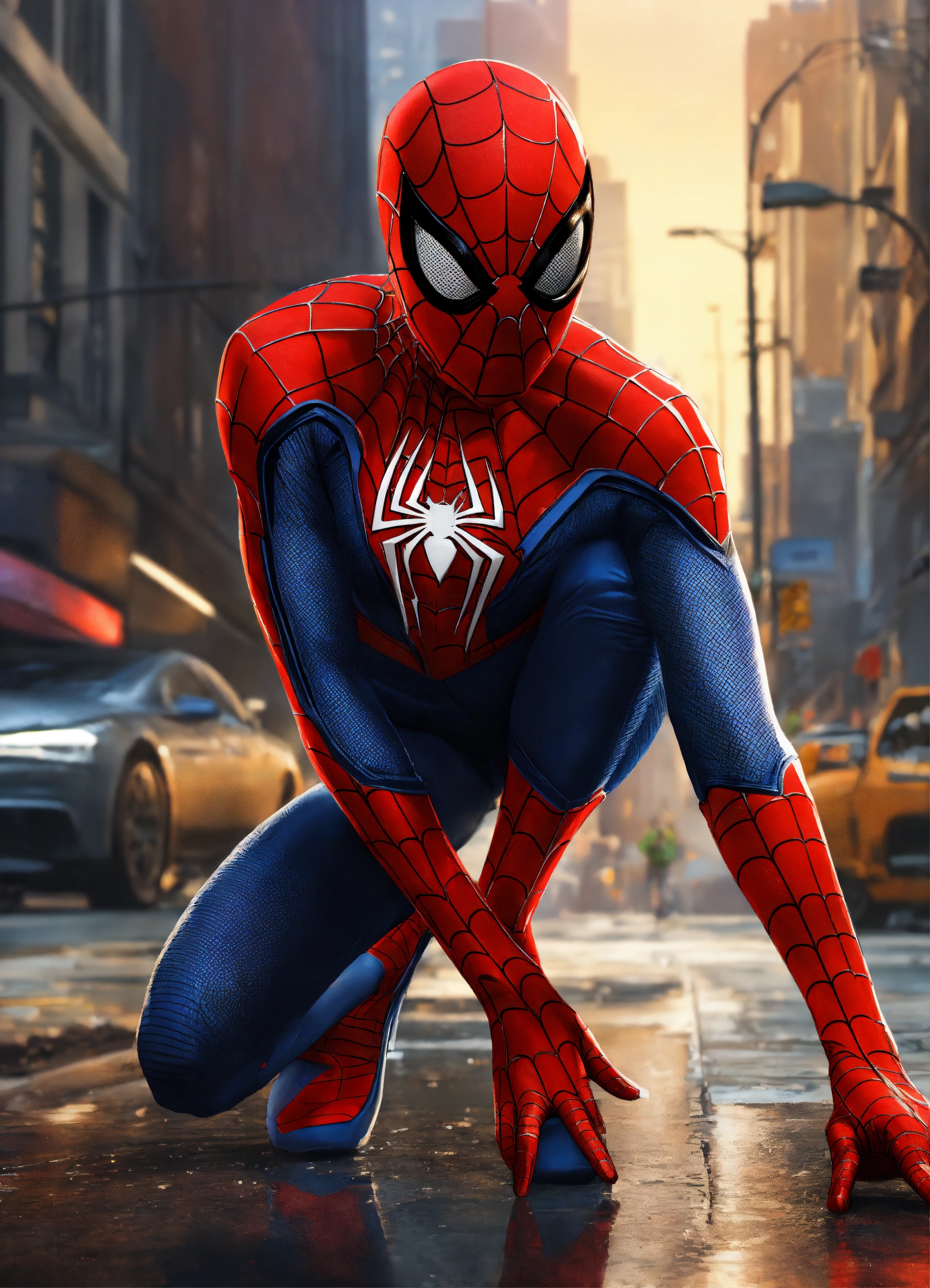 Lexica - Full body portrait, {{{Movie}}} {{{Spider-Man Across the ...