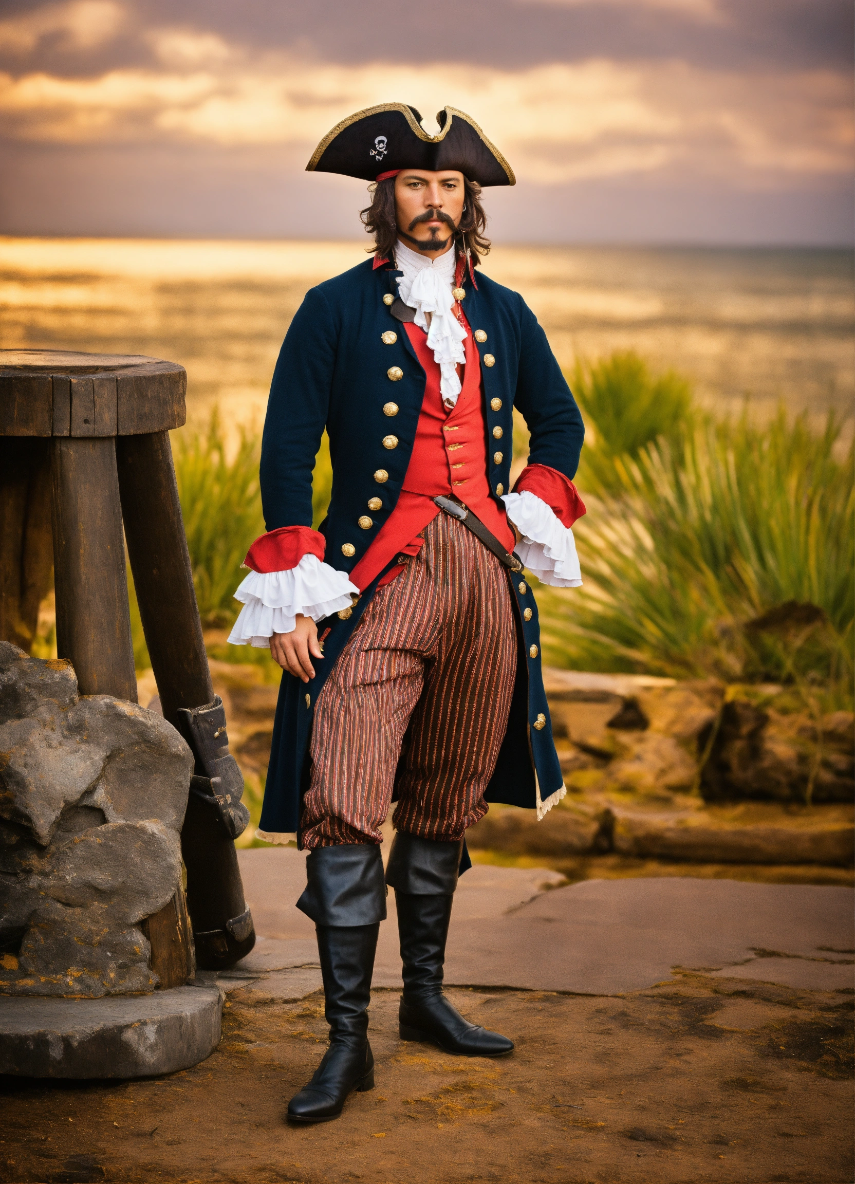 Lexica - 18th century Pirate, legs and shoes