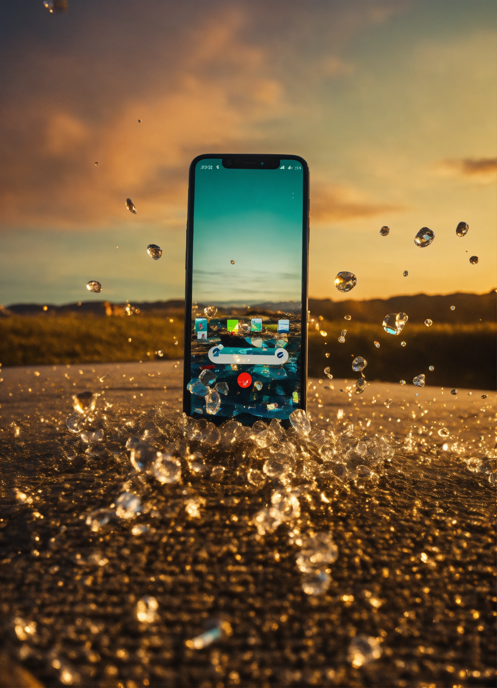 Lexica - Cell phone dropping screens