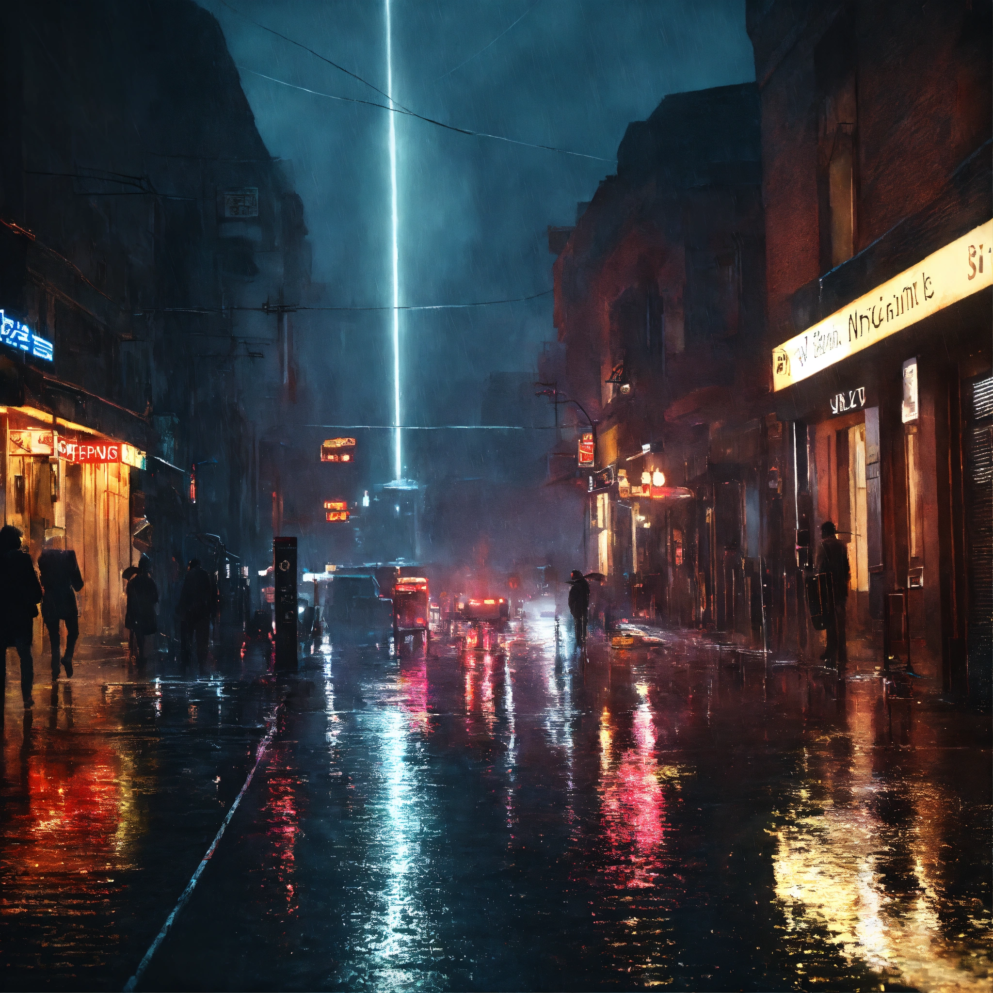 Lexica - Cinematic rain