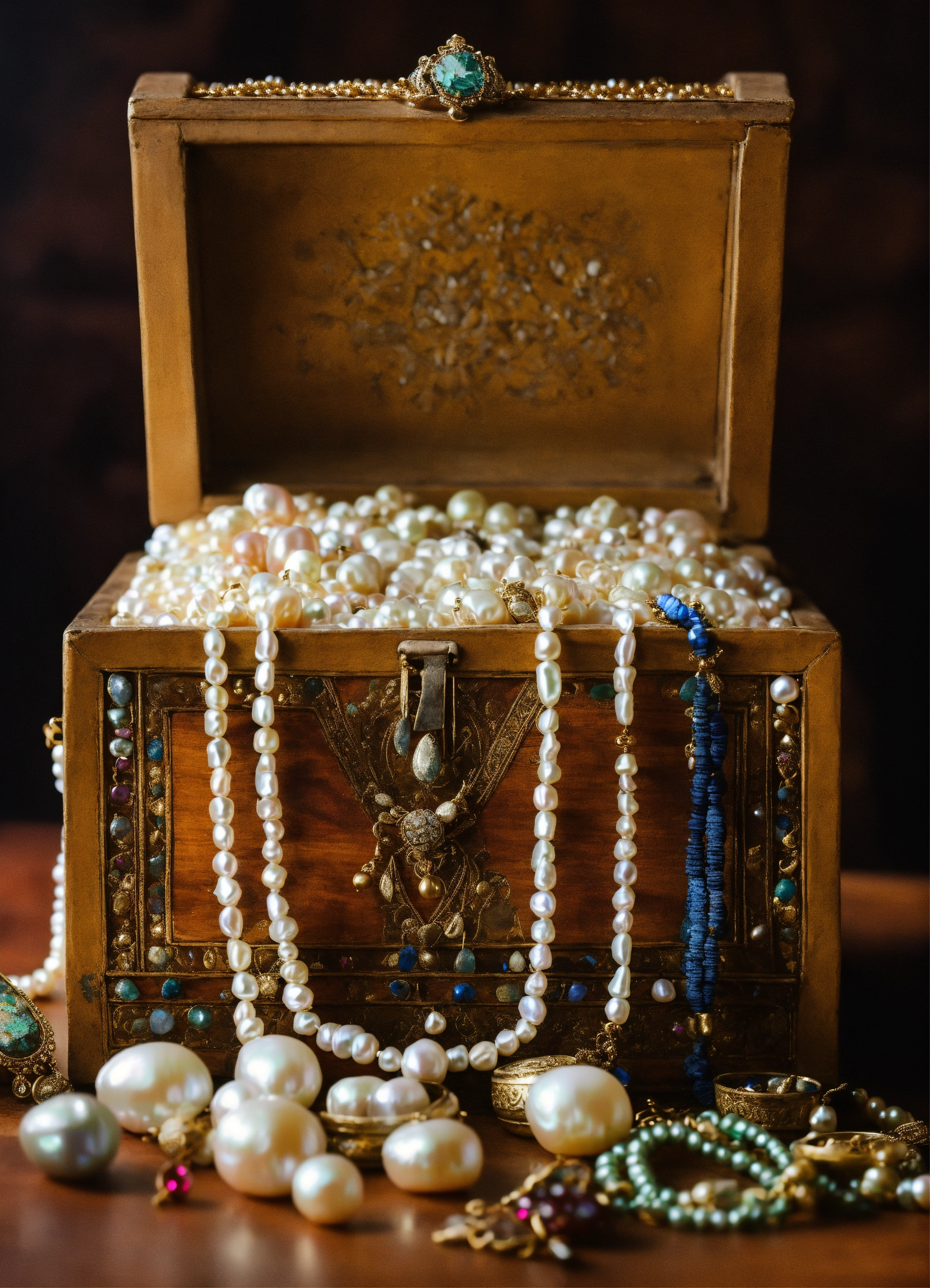 Lexica - A treasure chest of ancient pearls and jewelry from afar