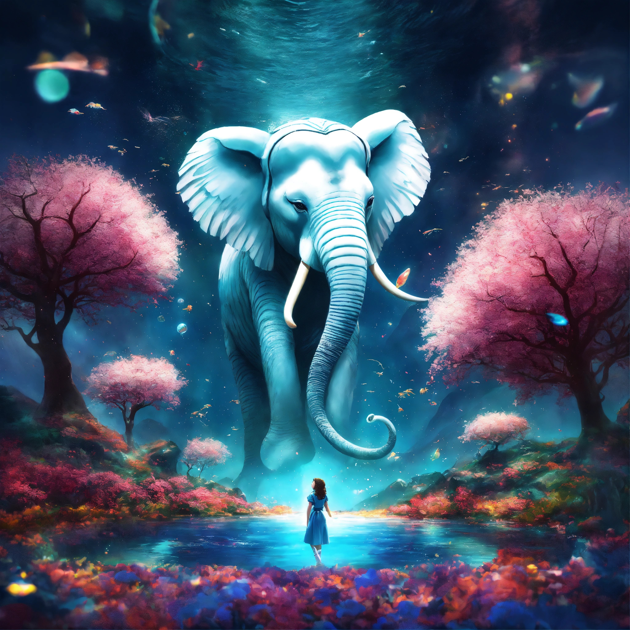 Lexica - Underwater long exposure photography style, cartoon style ...