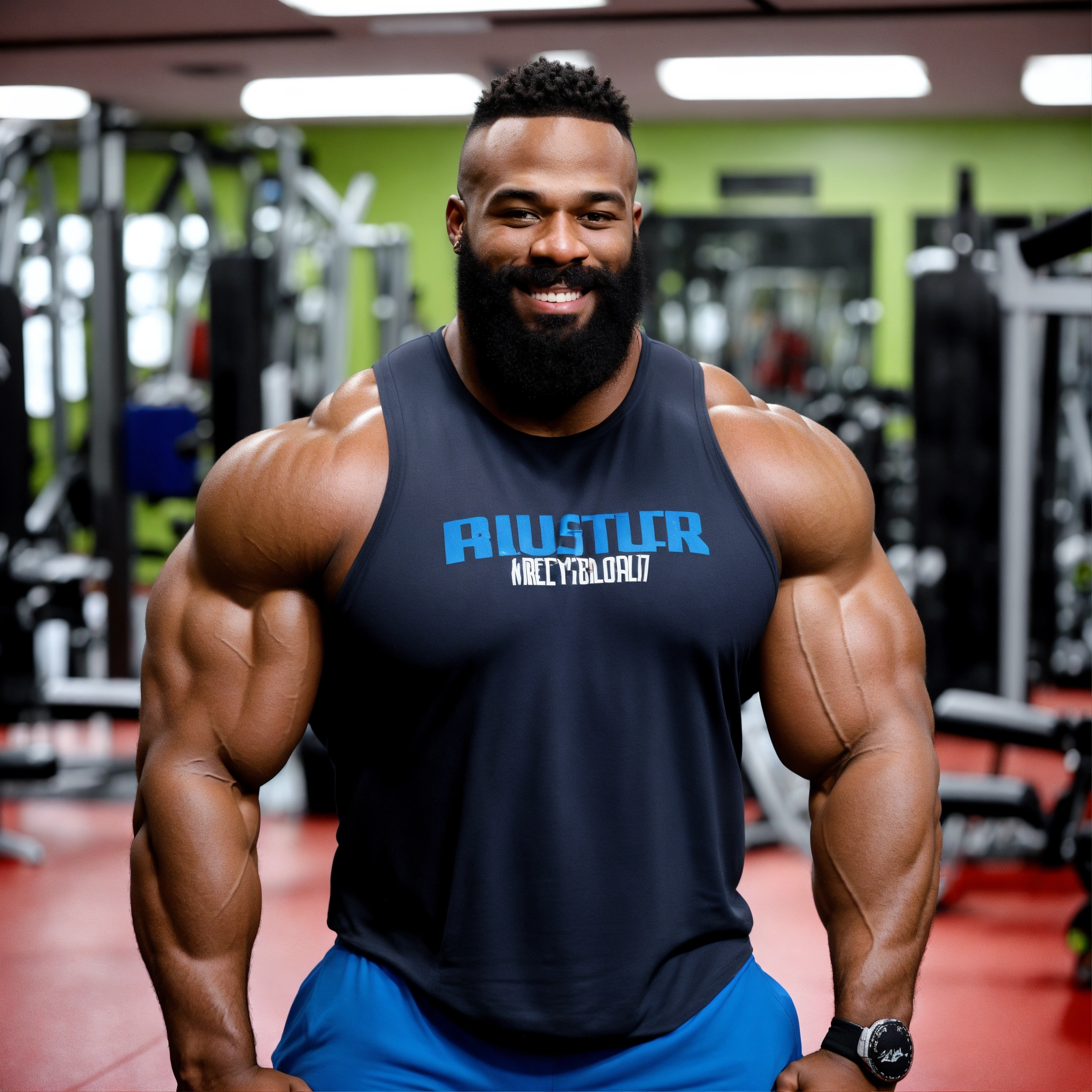 Lexica - 30-year-old hairy man with big muscles, Leroy Colbert, big ...