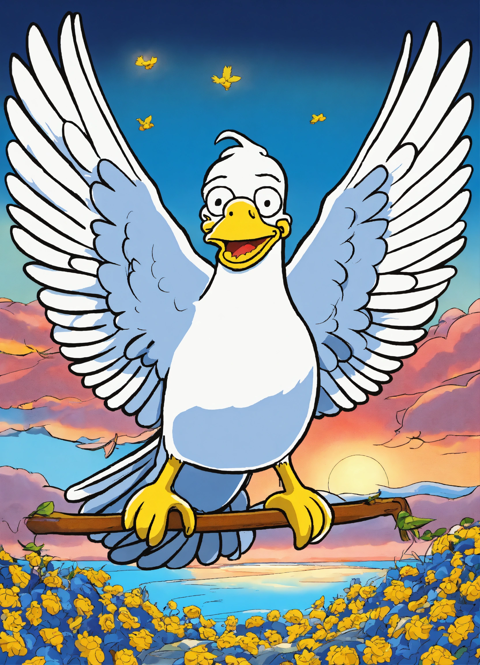 Lexica - Dove of Peace! Above it is a clear inscription I.Cherezov ...