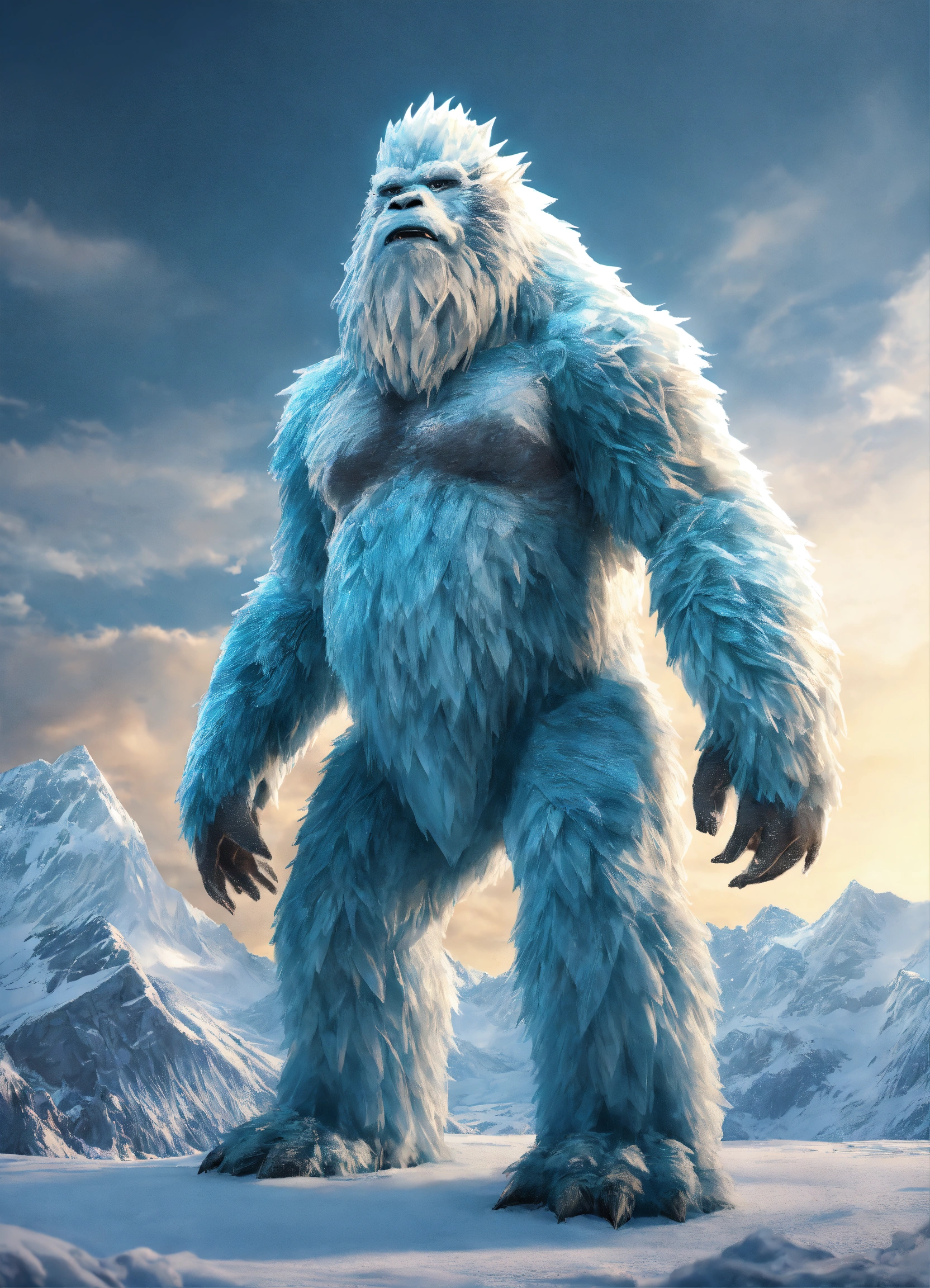 Lexica - Glacial Yeti Description The Glacial Yeti is a towering ...