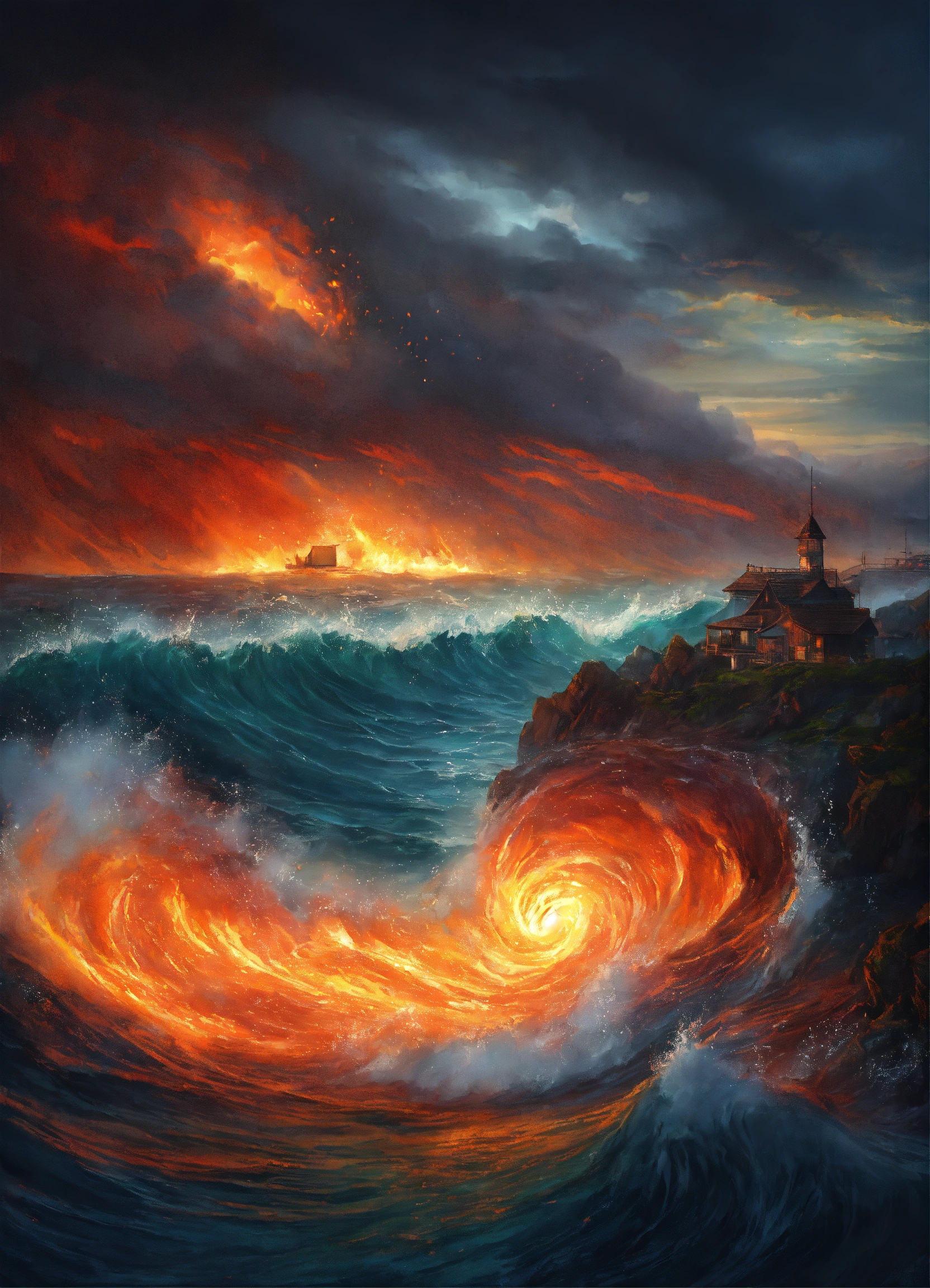 Lexica - Sea waves and fire combining in a whirlwind, and a dark matter ...