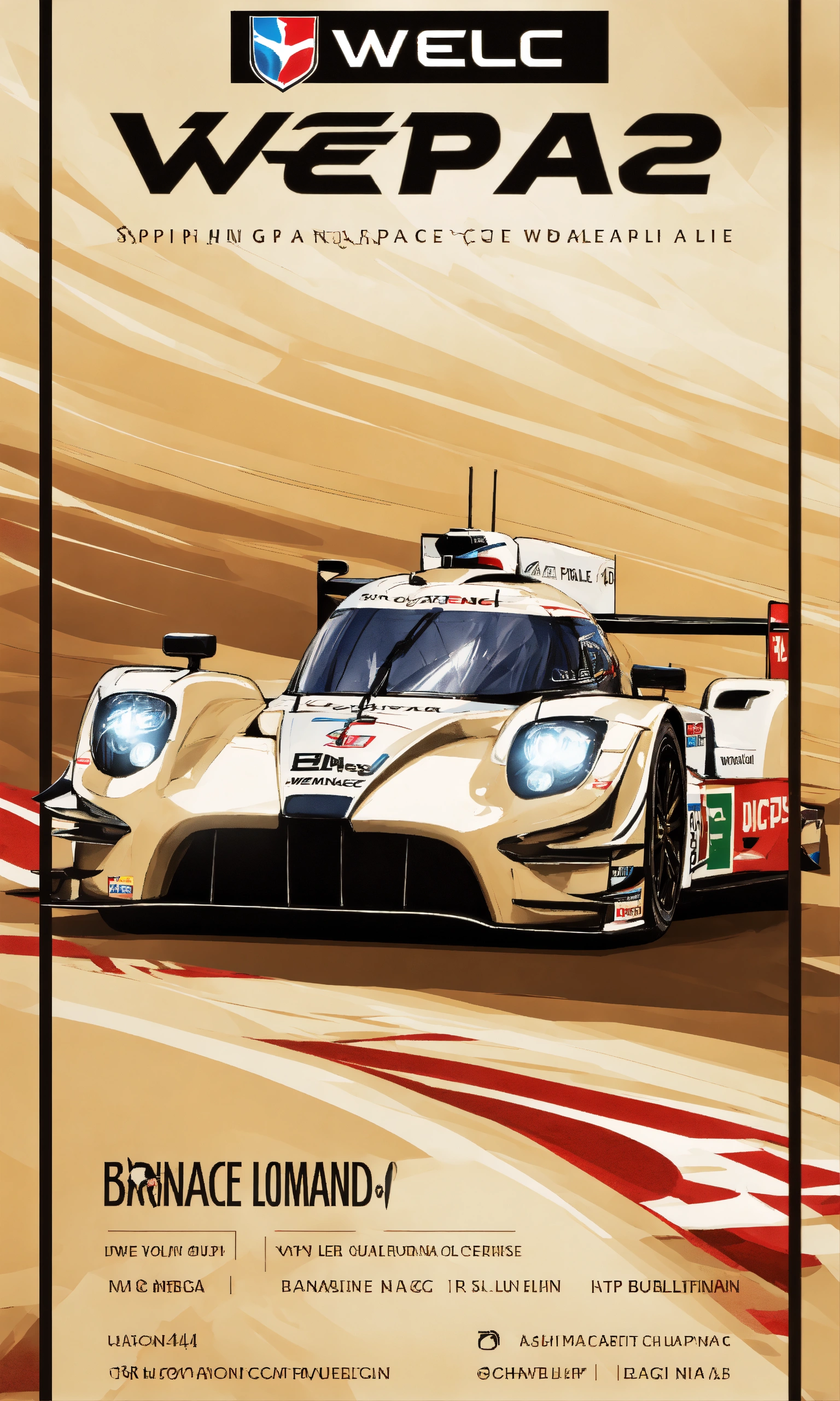 Lexica - WEC World endurance championship card VIP ID pass background ...