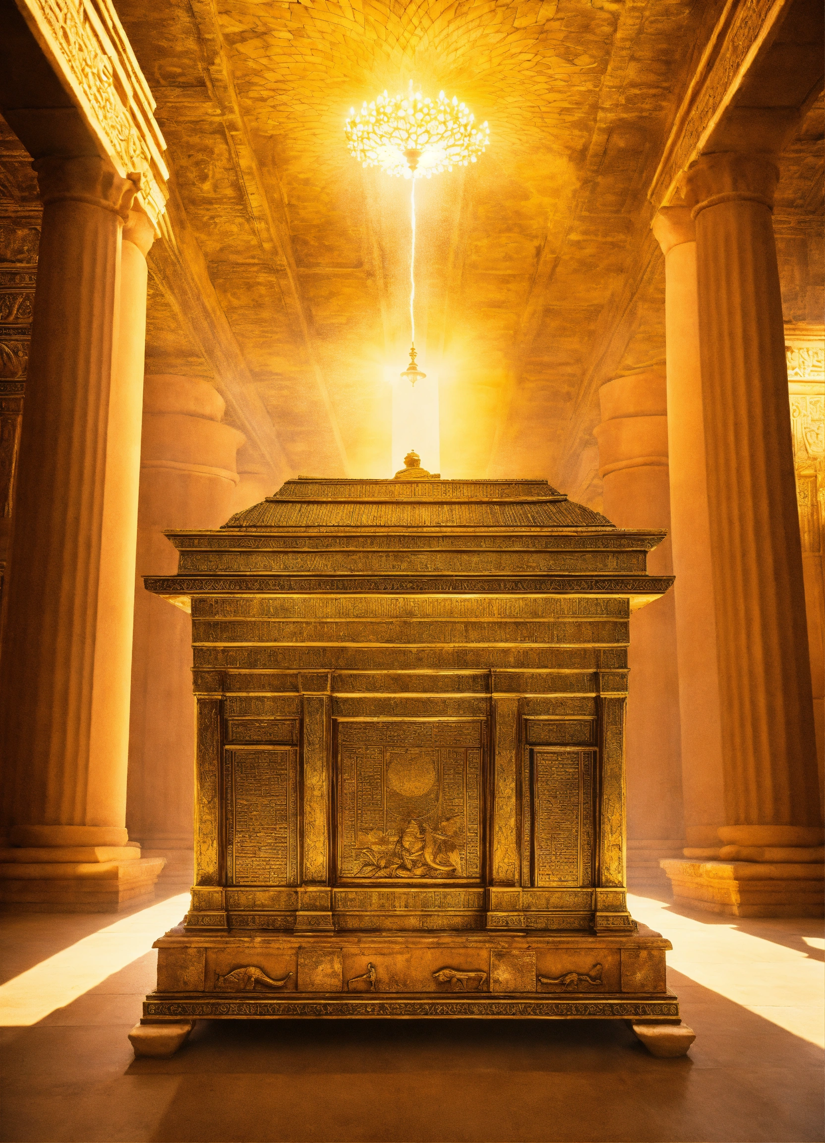 Lexica - Ark of the covenant inside the temple of solomon, ancient ...