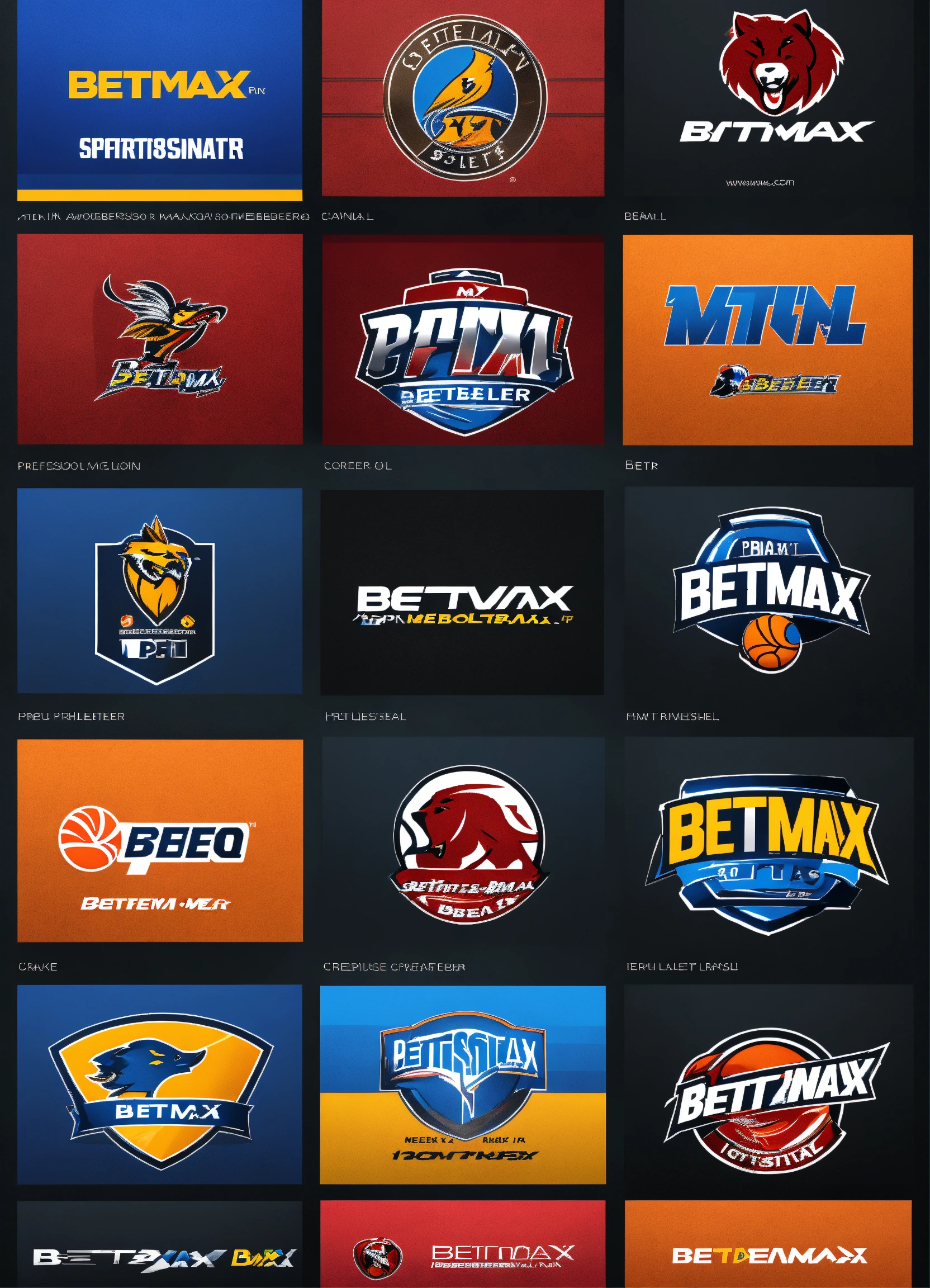 Lexica - Create a Logo for a professional Sportsbetter named Betmax