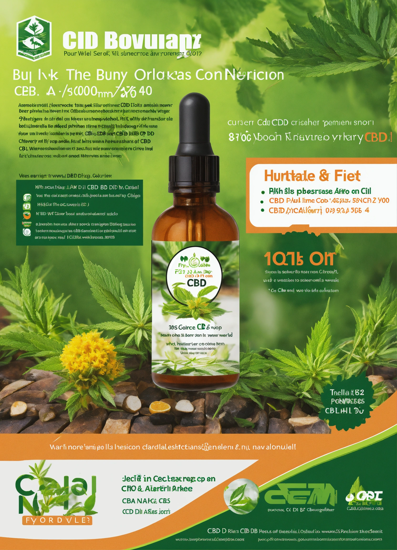 Lexica - Flyer design cbd