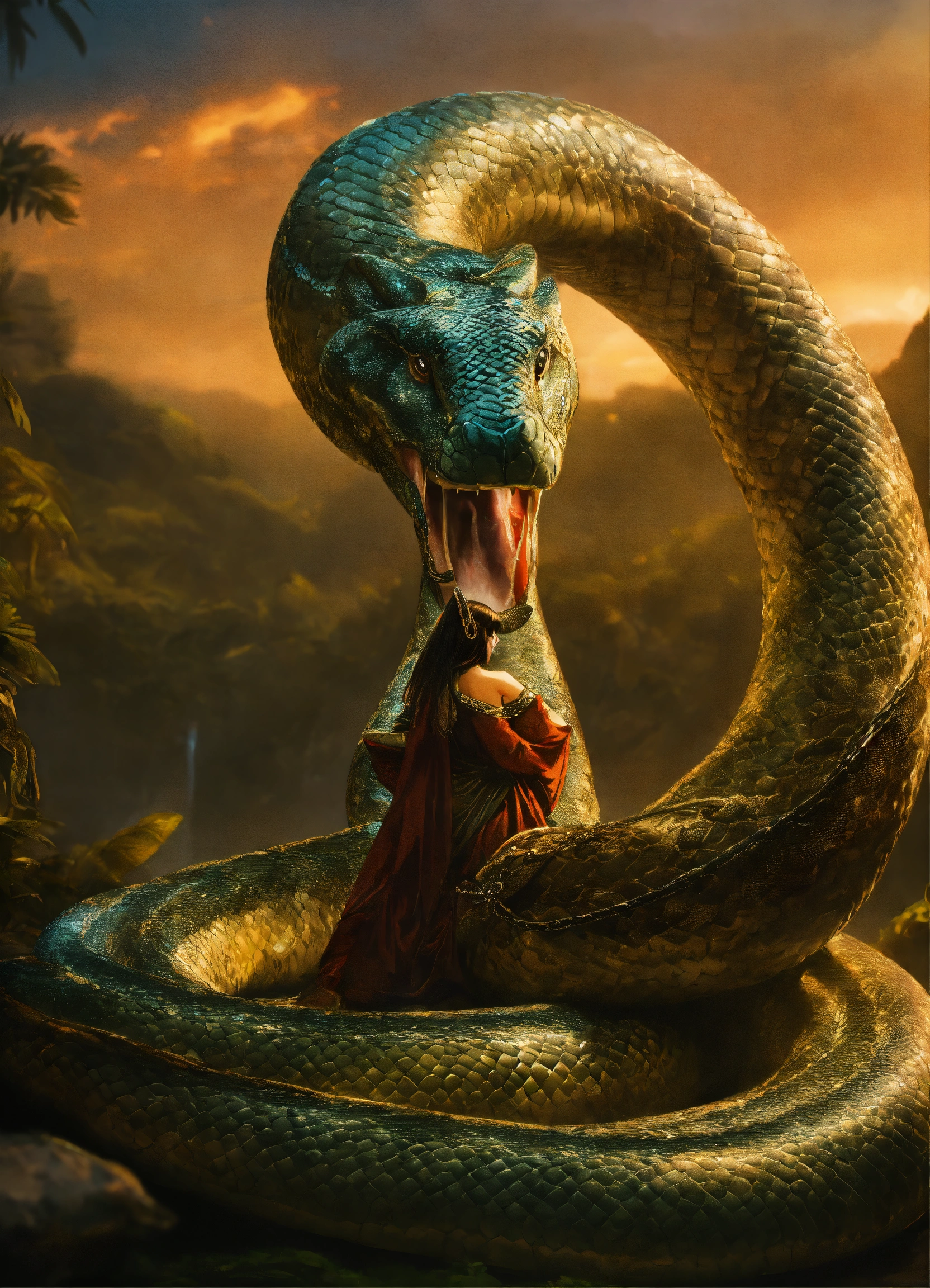 Lexica - Detailed 4k photo of a fantastical creature the shamaran a ...