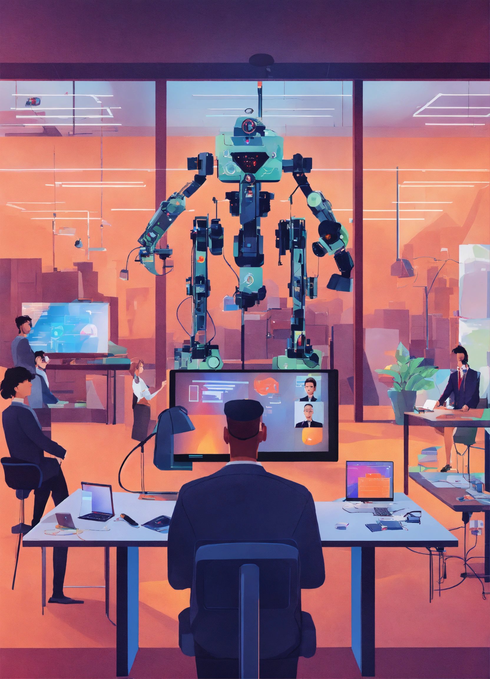 Lexica Produce An Image That Represents Real World Applications Of AI