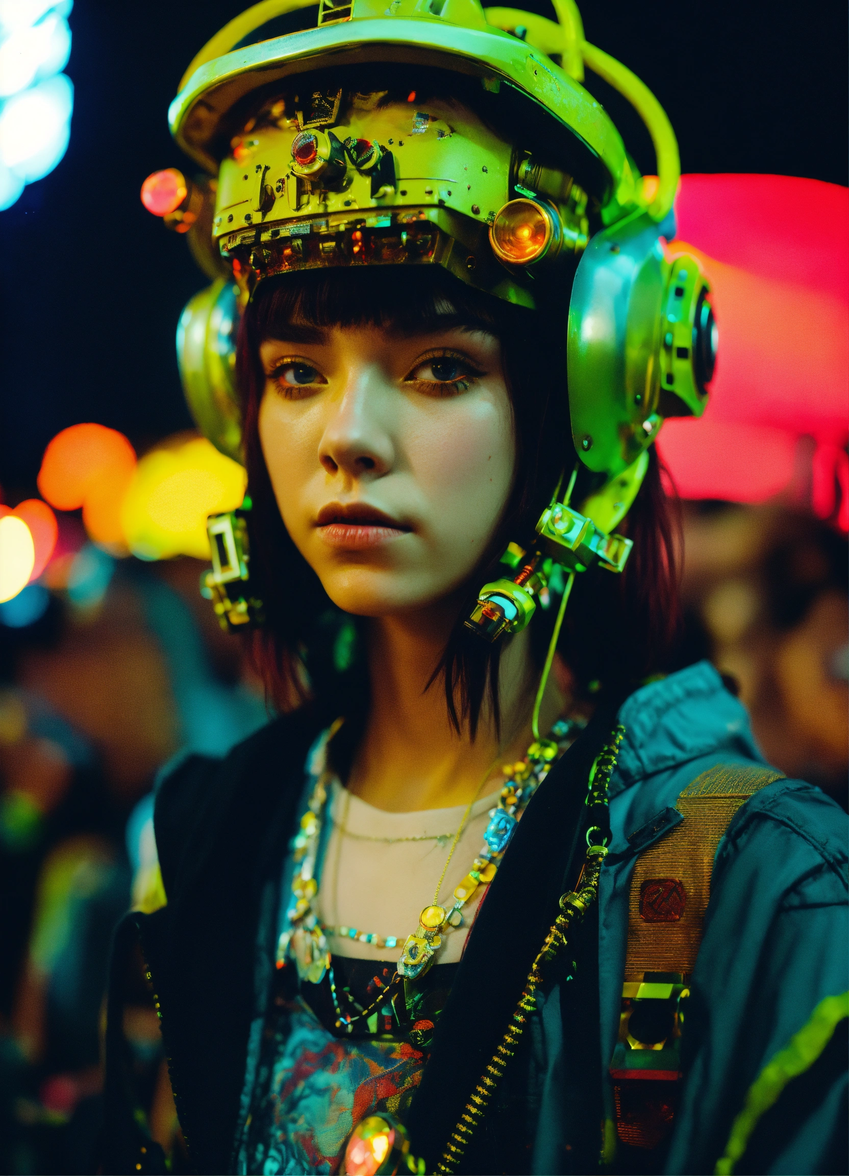 Lexica - Photorealistic 3D portrait Grimes Boy Alien Mech Angels in ...