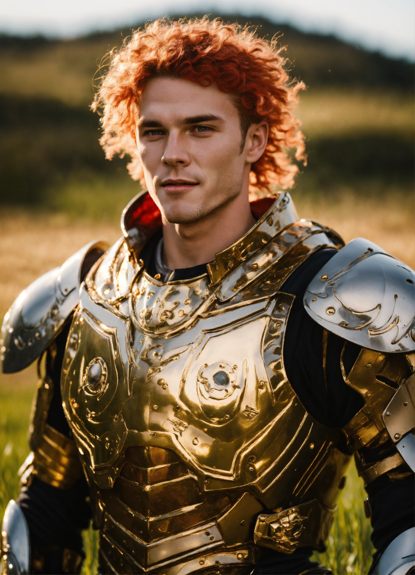 Lexica - Handsome human-looking alien male. With spotted red skin ...
