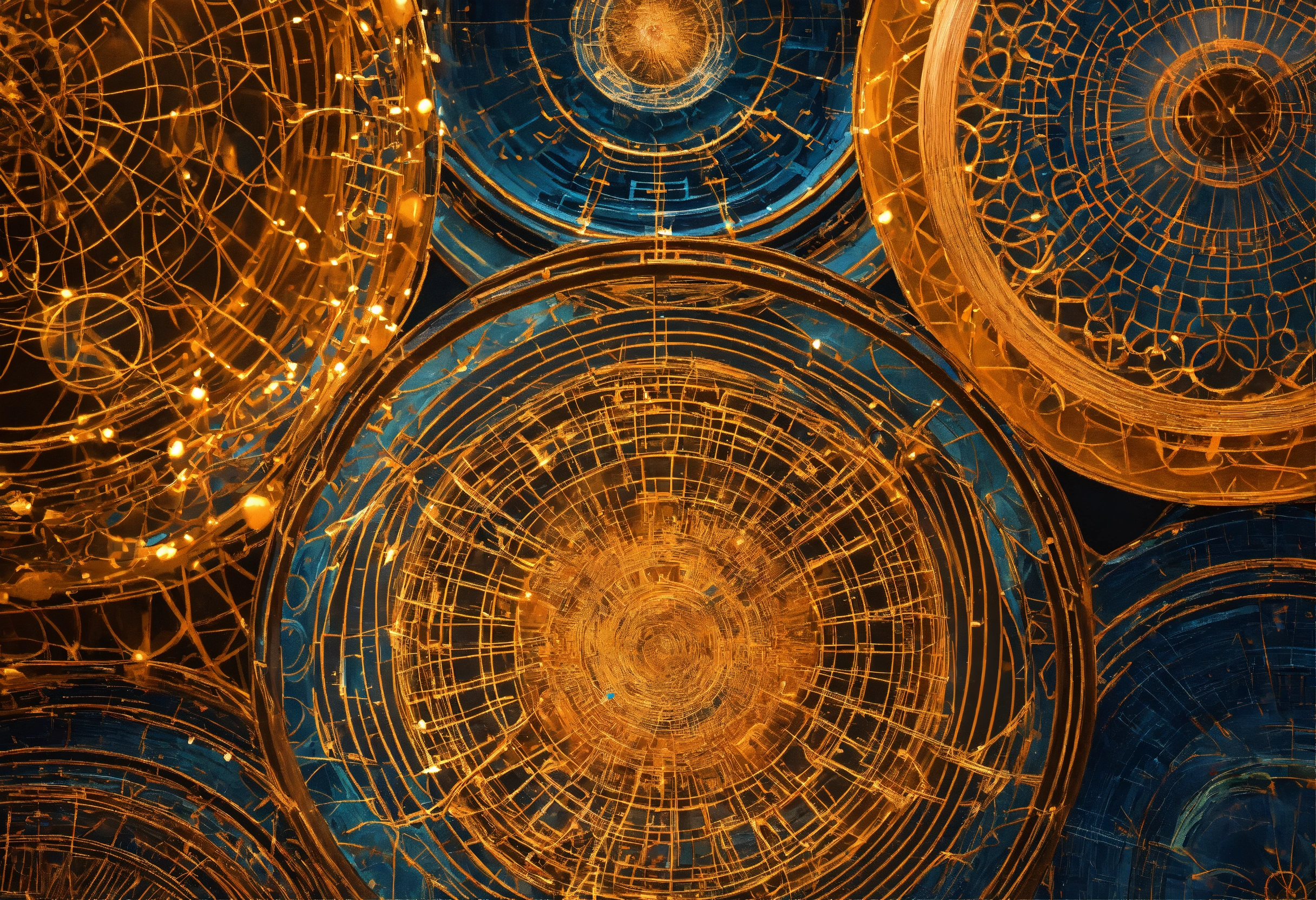 Lexica - A series of interconnected circles, each with a different ...