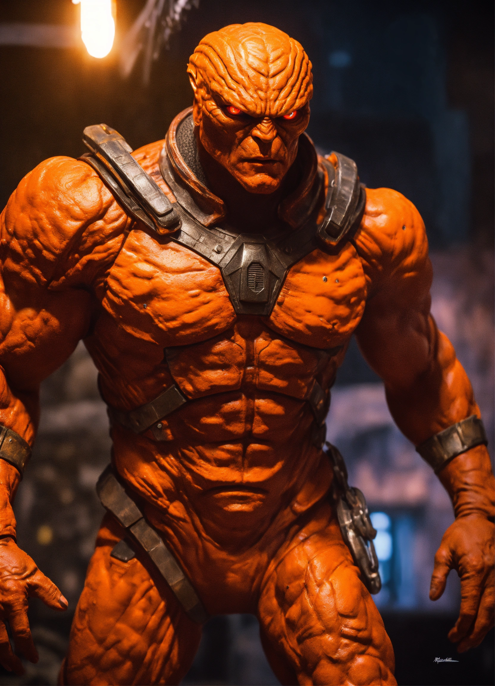 Lexica - Sharp red eyes, marvel, highly detailed, gladiator, full body ...