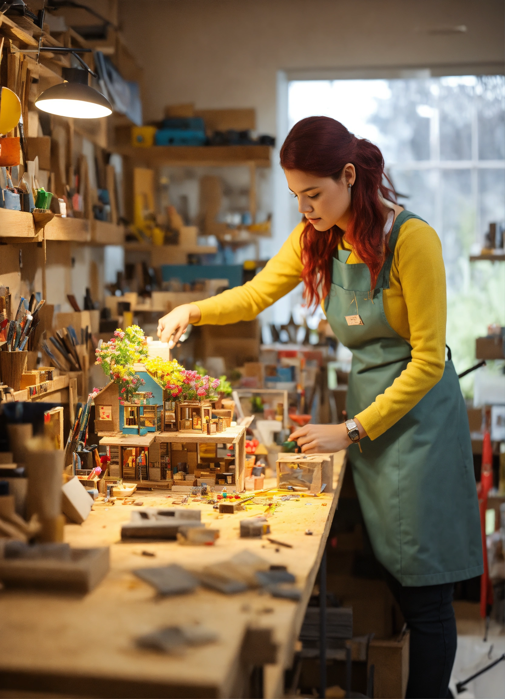 Lexica - DIY sales assistant in a 3D art DIY shop