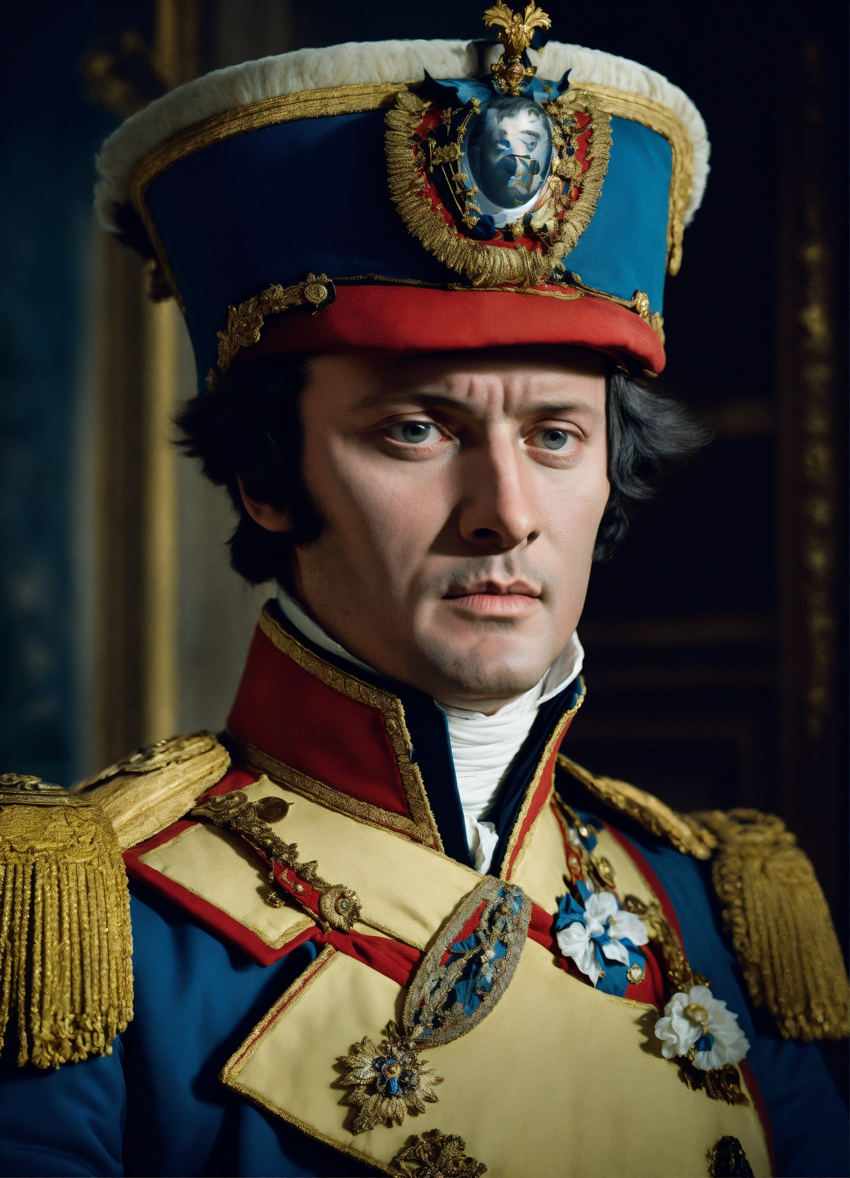 Lexica - Imagine you're taking a photo behind the scenes of a movie ...