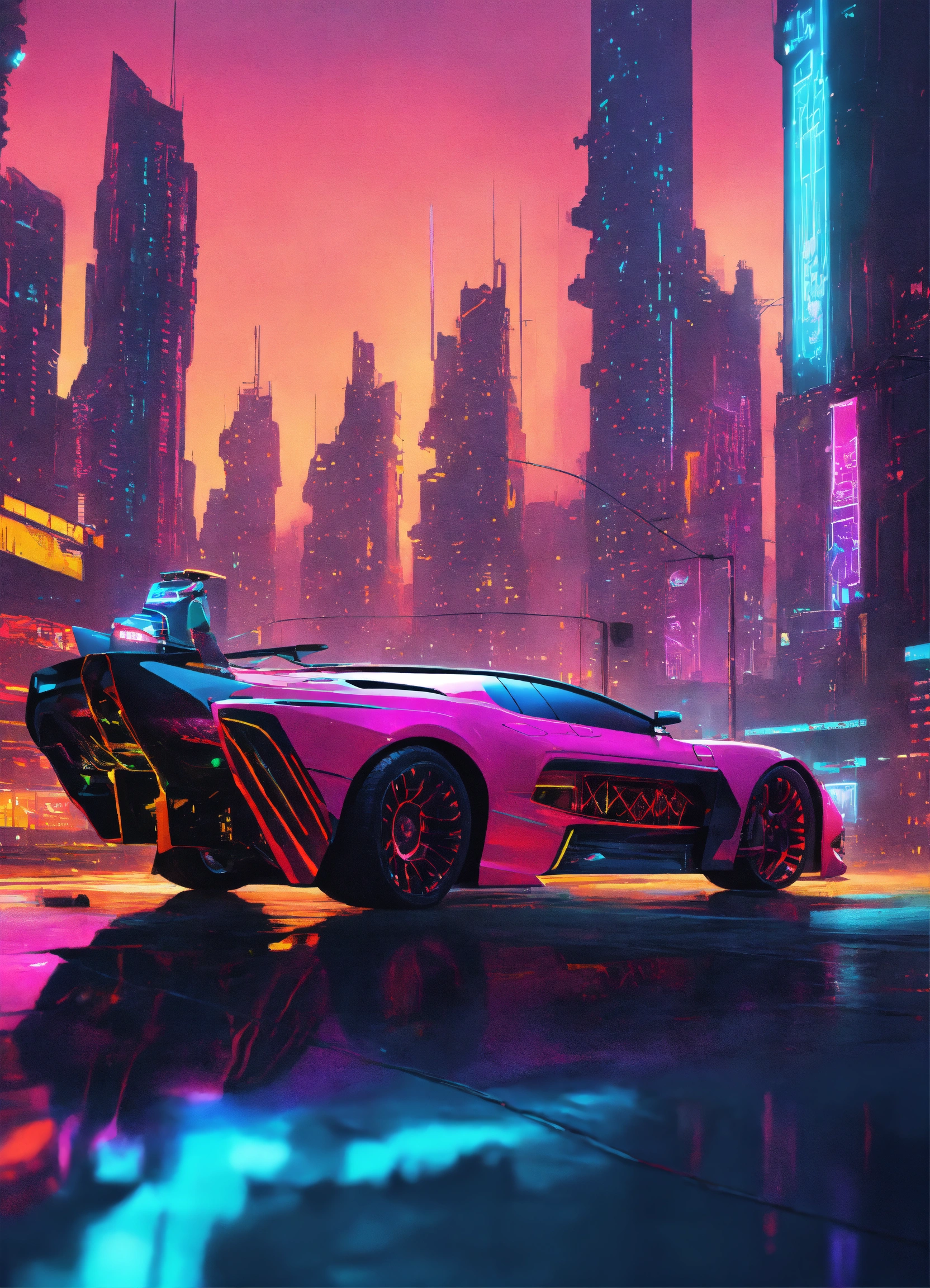 Lexica - Cyber punk SUPER CAR