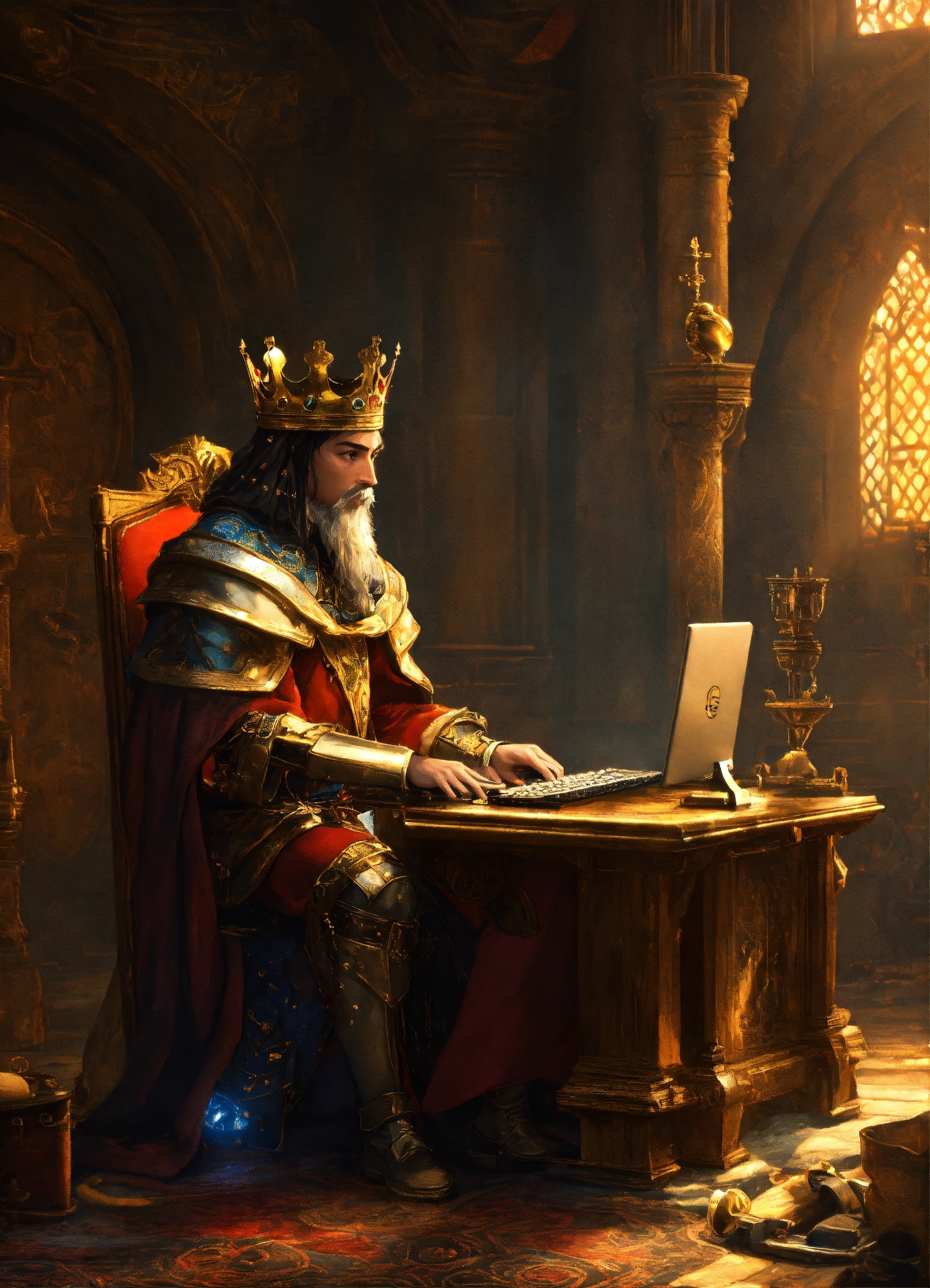 Lexica - King use the computer and other king use mechanical item