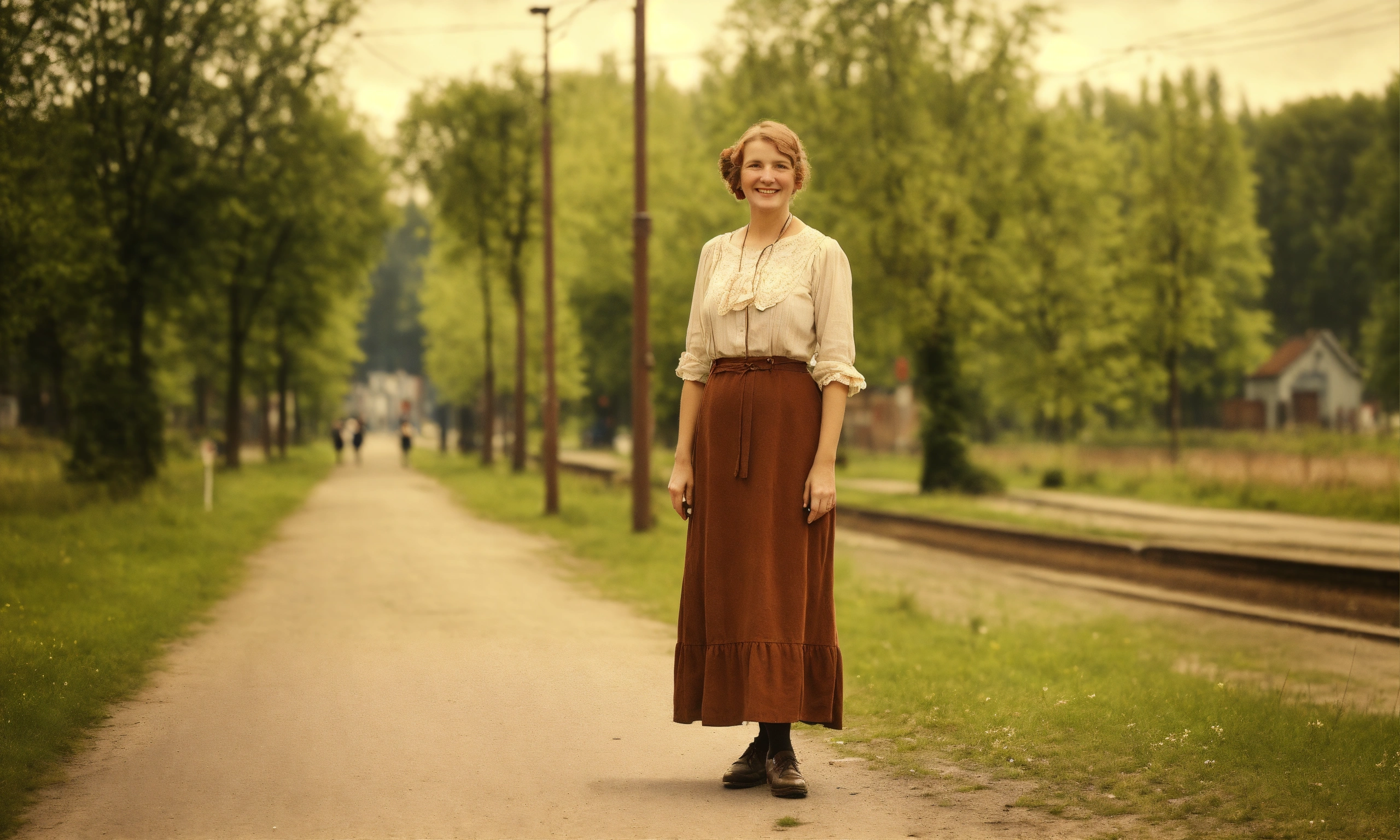 Lexica - Сute poland think poor woman age 20, 1920-1930 on streen in ...