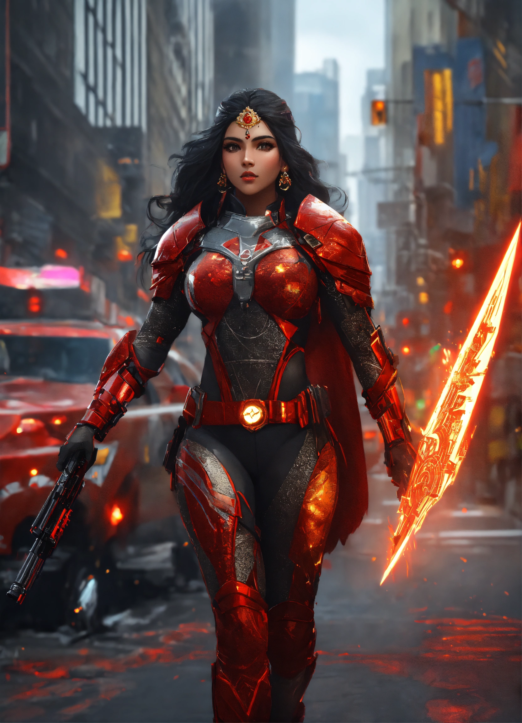 Lexica - A beautiful, shapely South Indian female goddess princess with ...