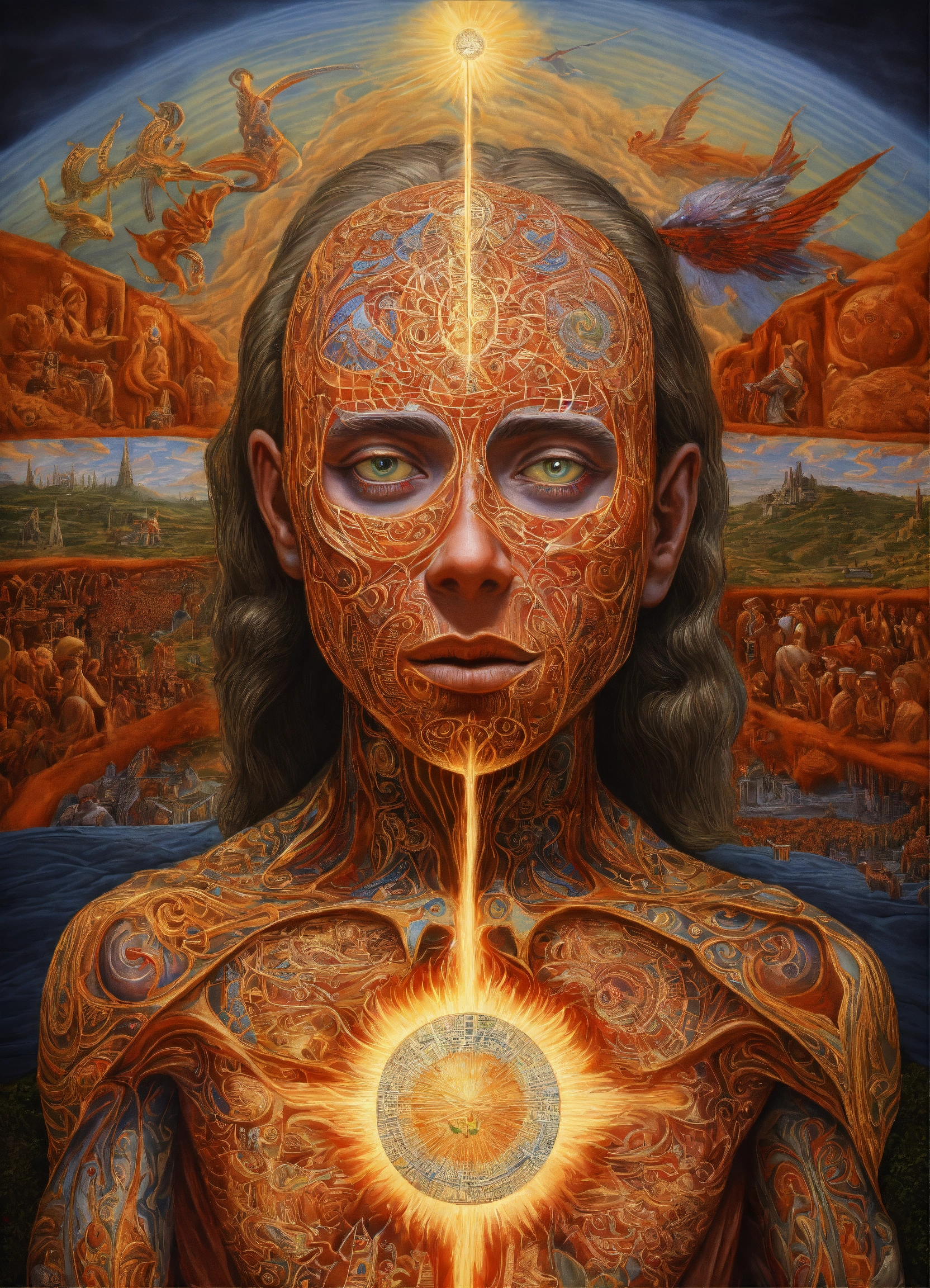 Lexica - Ezekiel 38, divine inspiration, alex grey, son of perdition ...