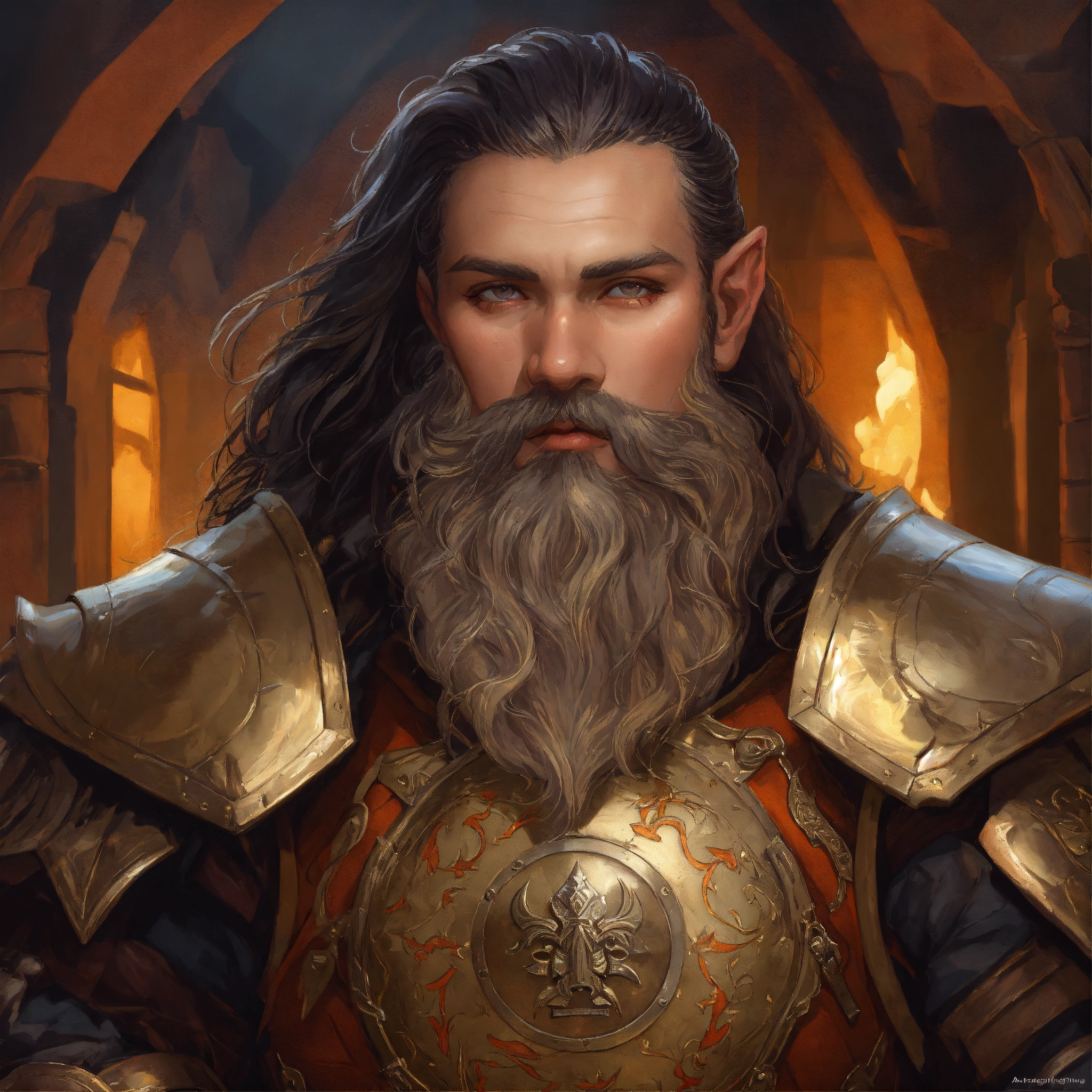 Lexica - (Old school dungeons and dragons style) Portrait of a high ...