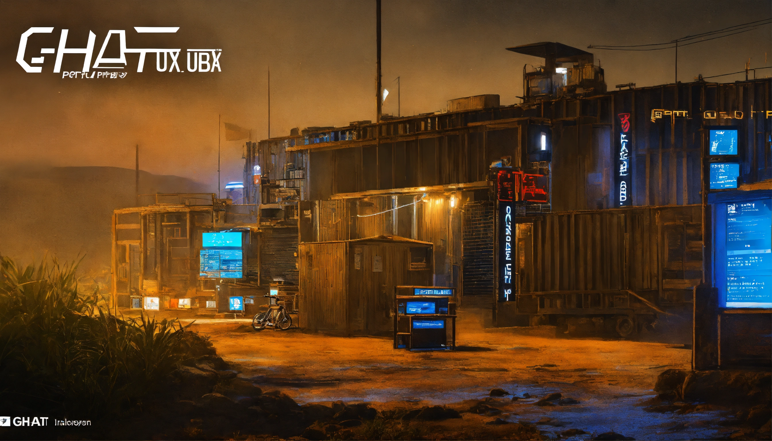 Lexica - Ghat gpt ux/ui black blue