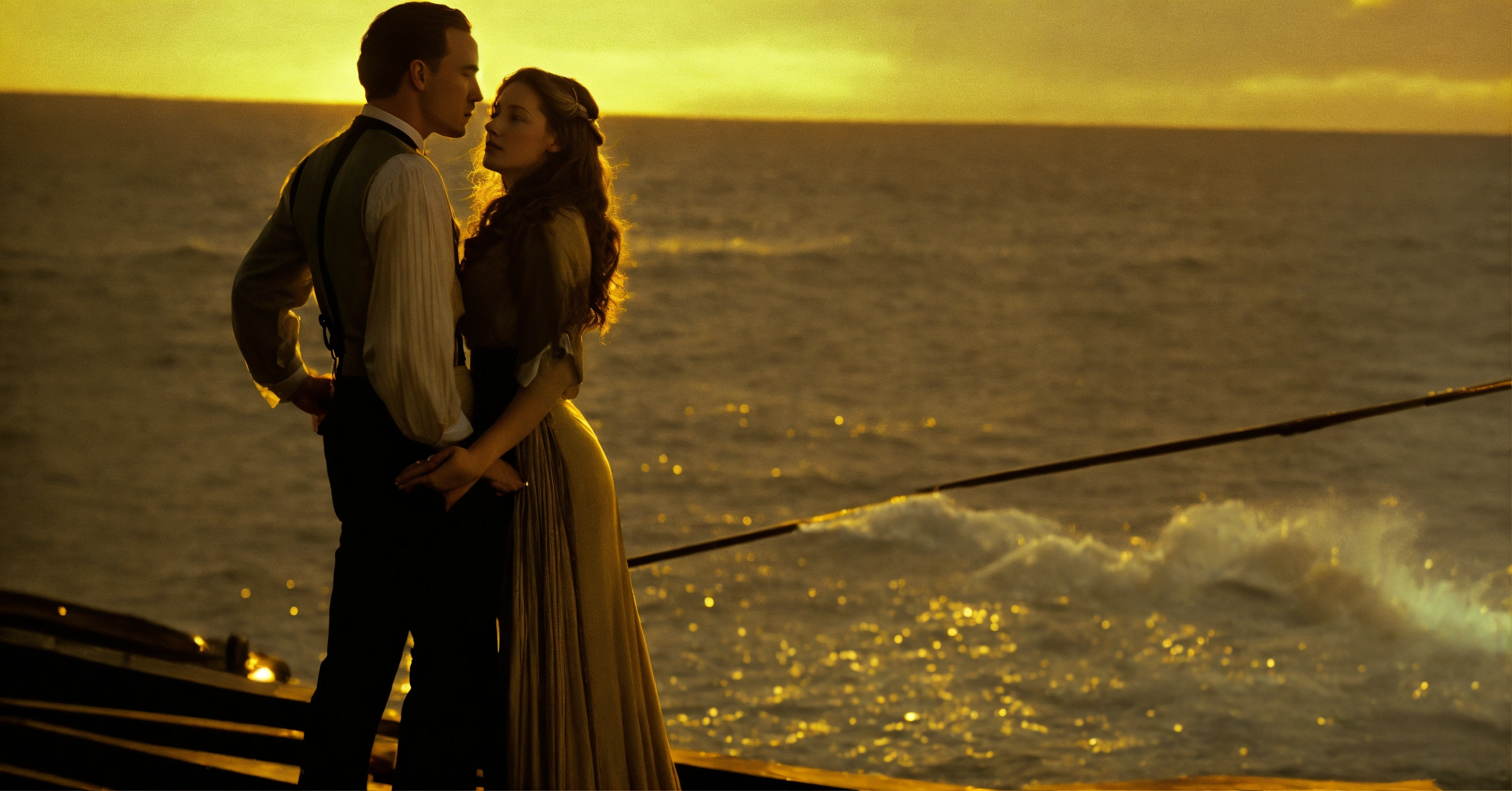 Lexica - Pose of man and woman from titanic