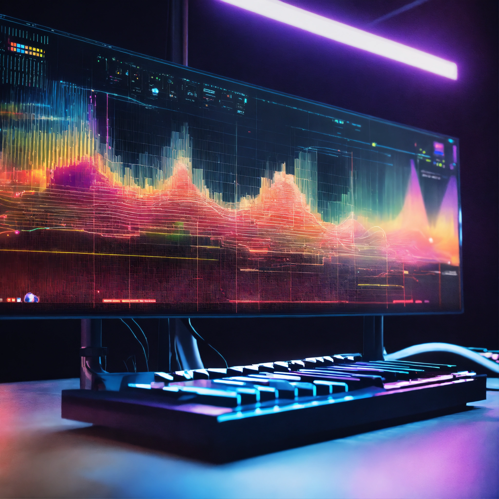 Lexica - A sound visualizer on screen machine with personality ...