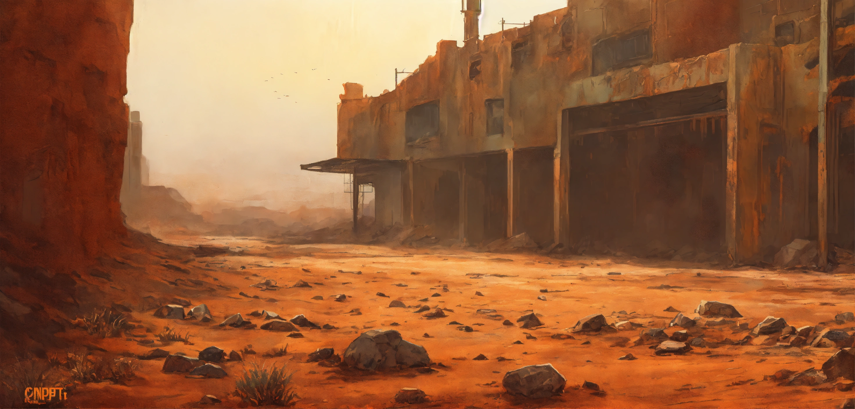 Lexica - Conept art digital realistic painting, post apocalyptic ...
