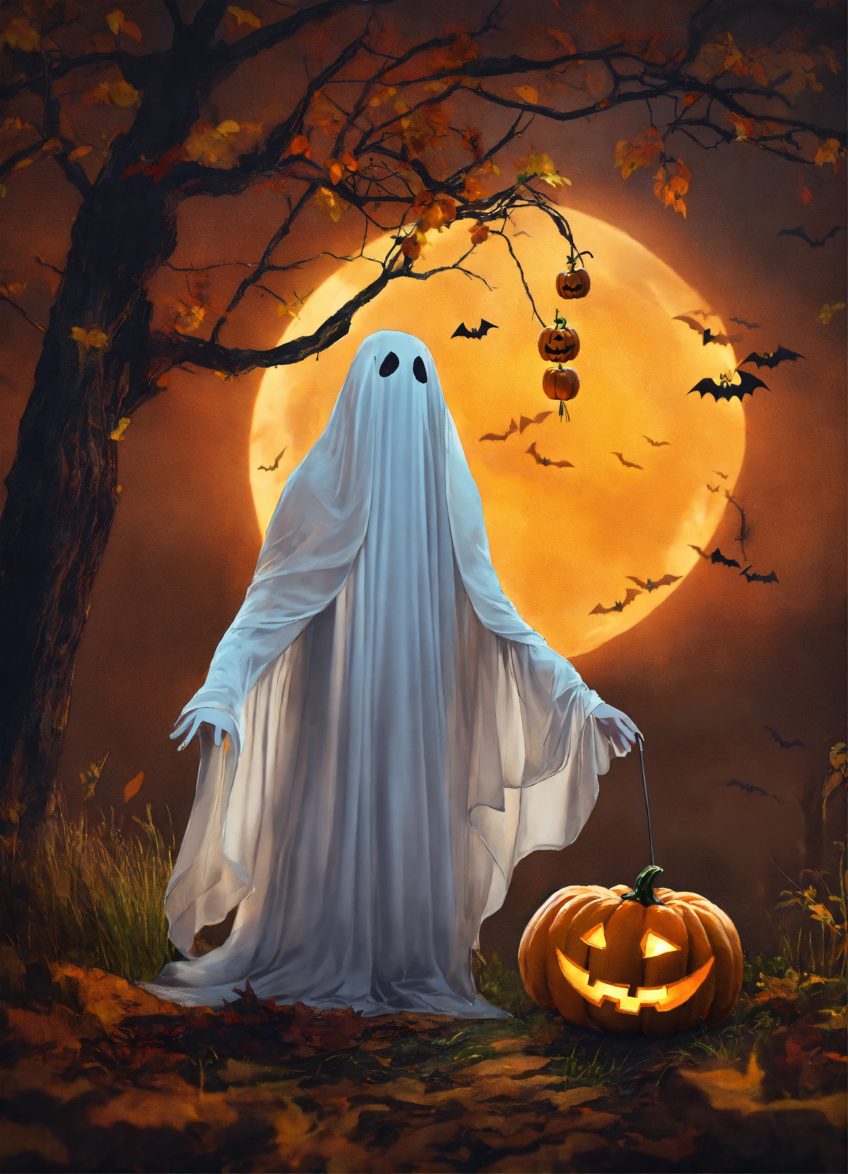 Lexica - Halloween ghost