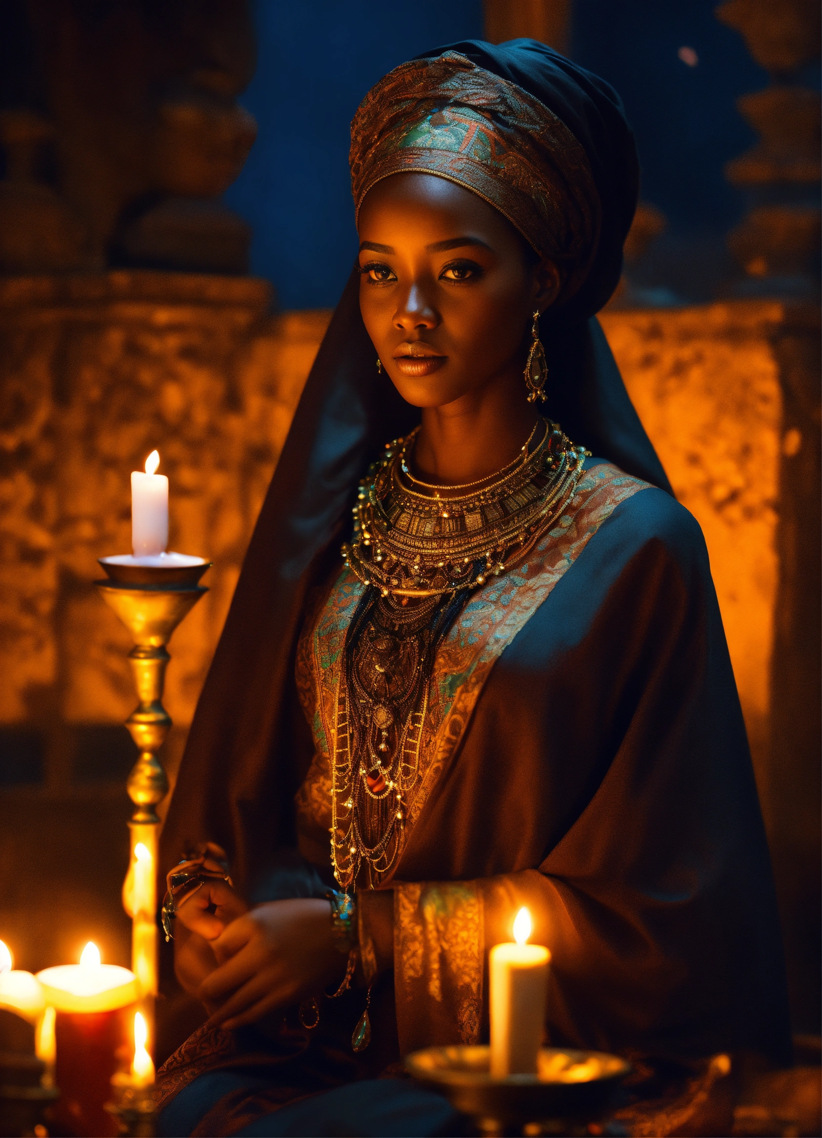 Lexica - A ultra beautiful Ethiopian woman, intricate, sharp focus ...