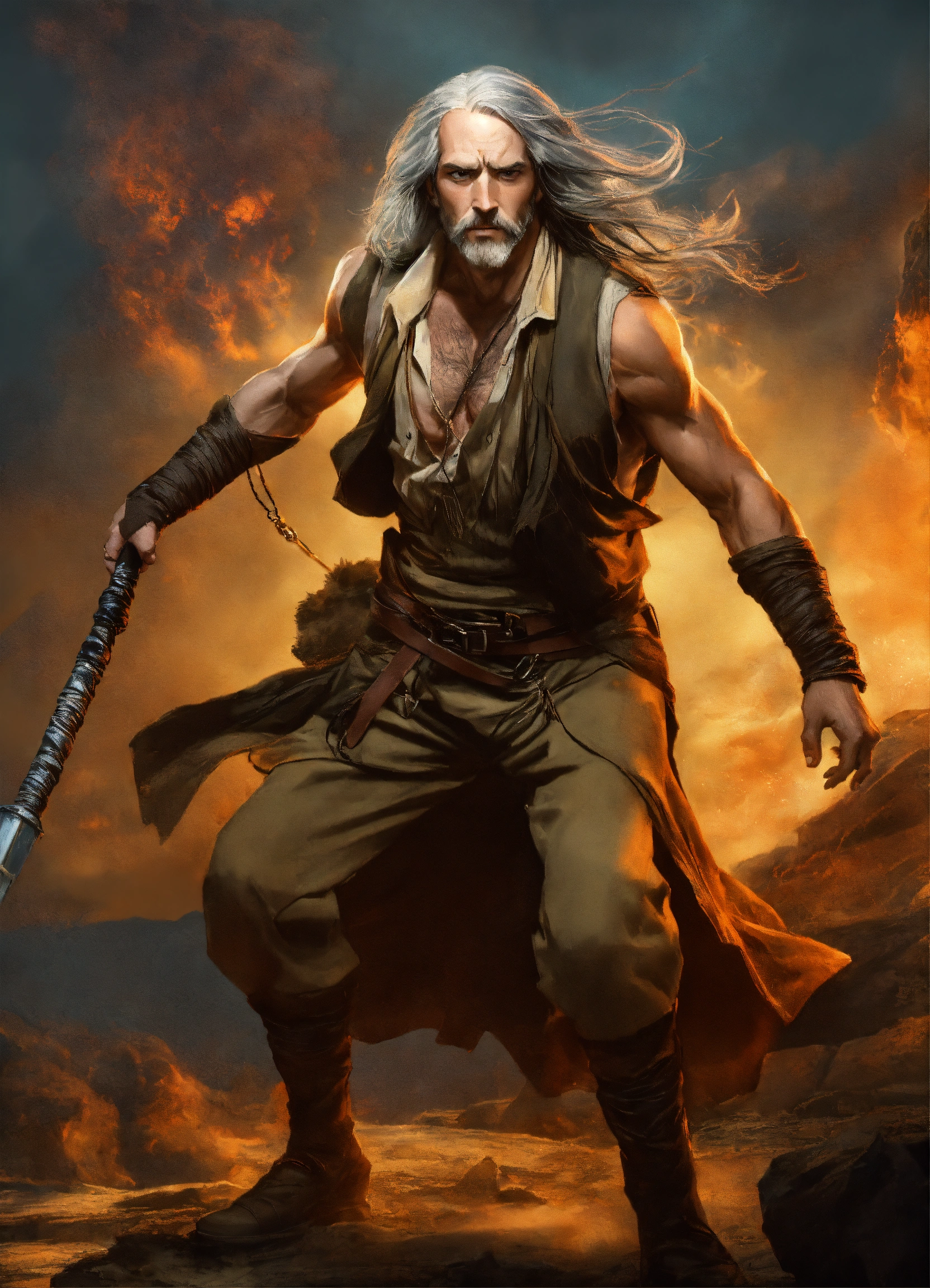 Lexica - In photographic style Matt Mercer as a tall long distance ...