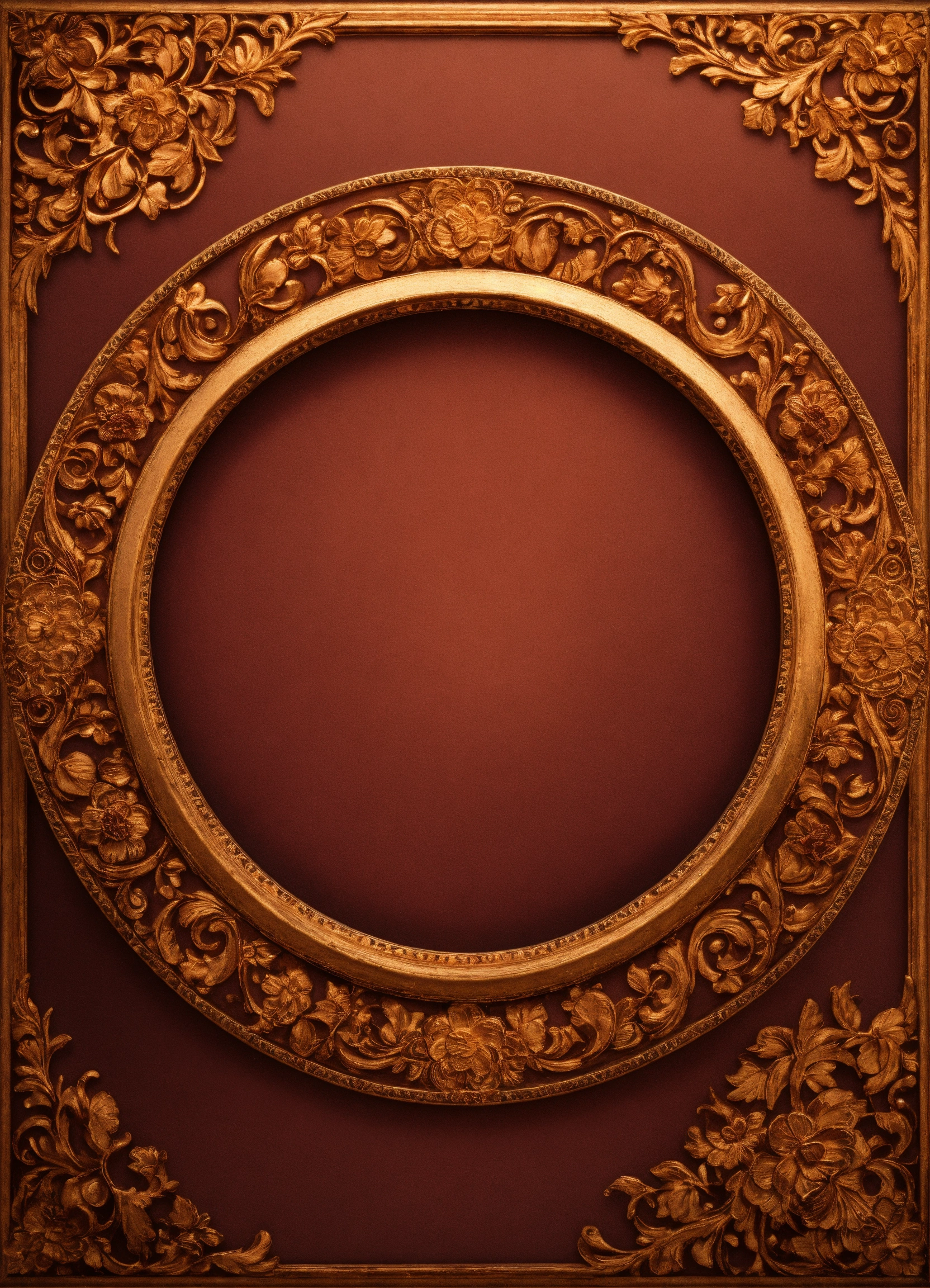 Lexica - Beautiful round frame