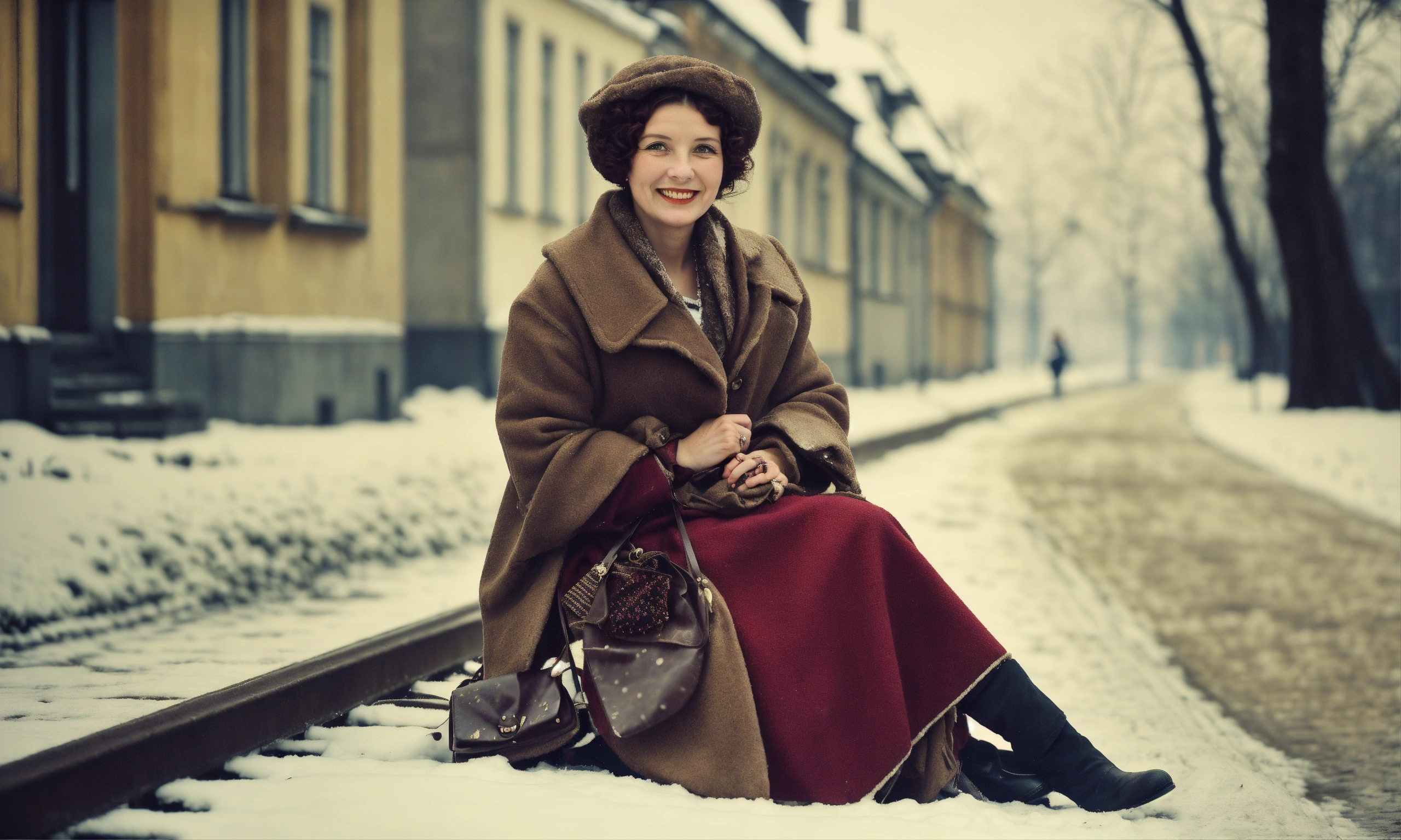 Lexica - Cute poland think poor woman age 30, 1920-1930 on streen in ...