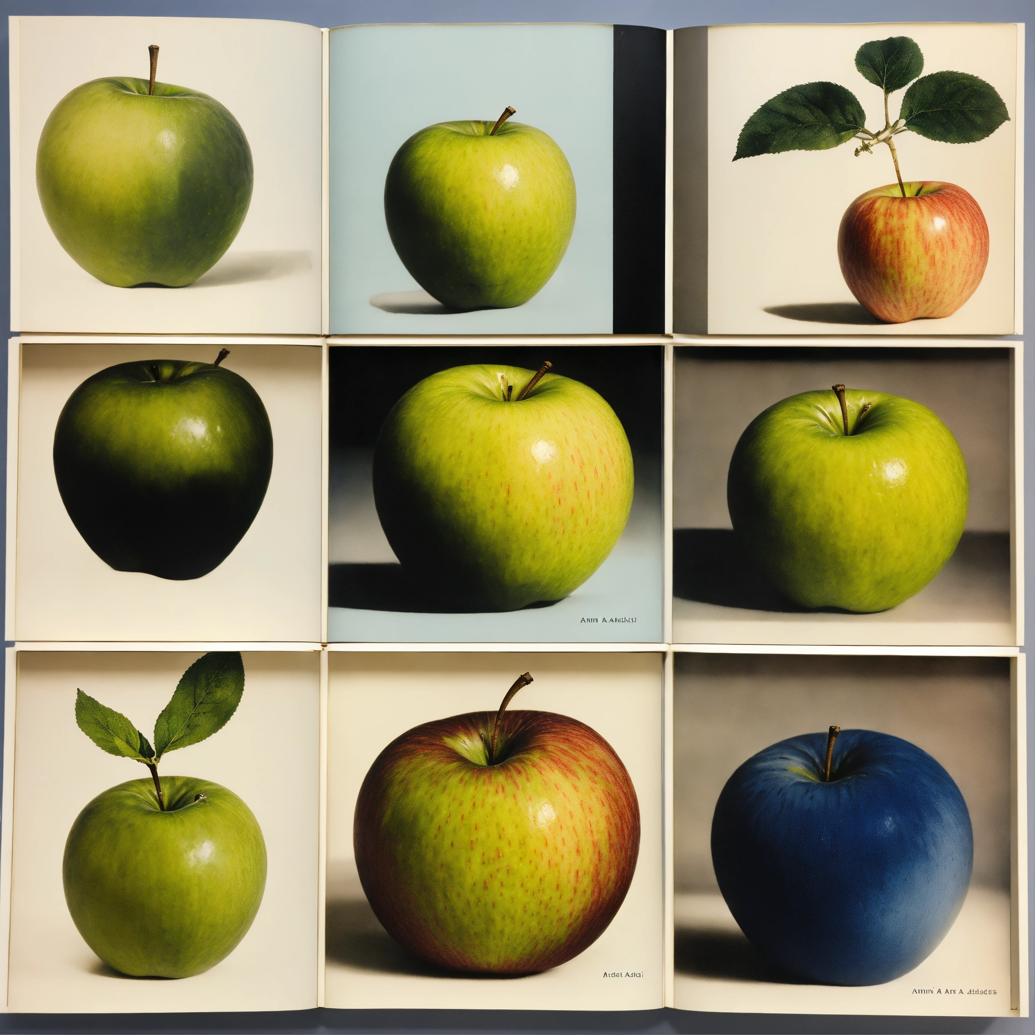 Lexica - A apple photography in style anna atkins, charles jones, karl ...