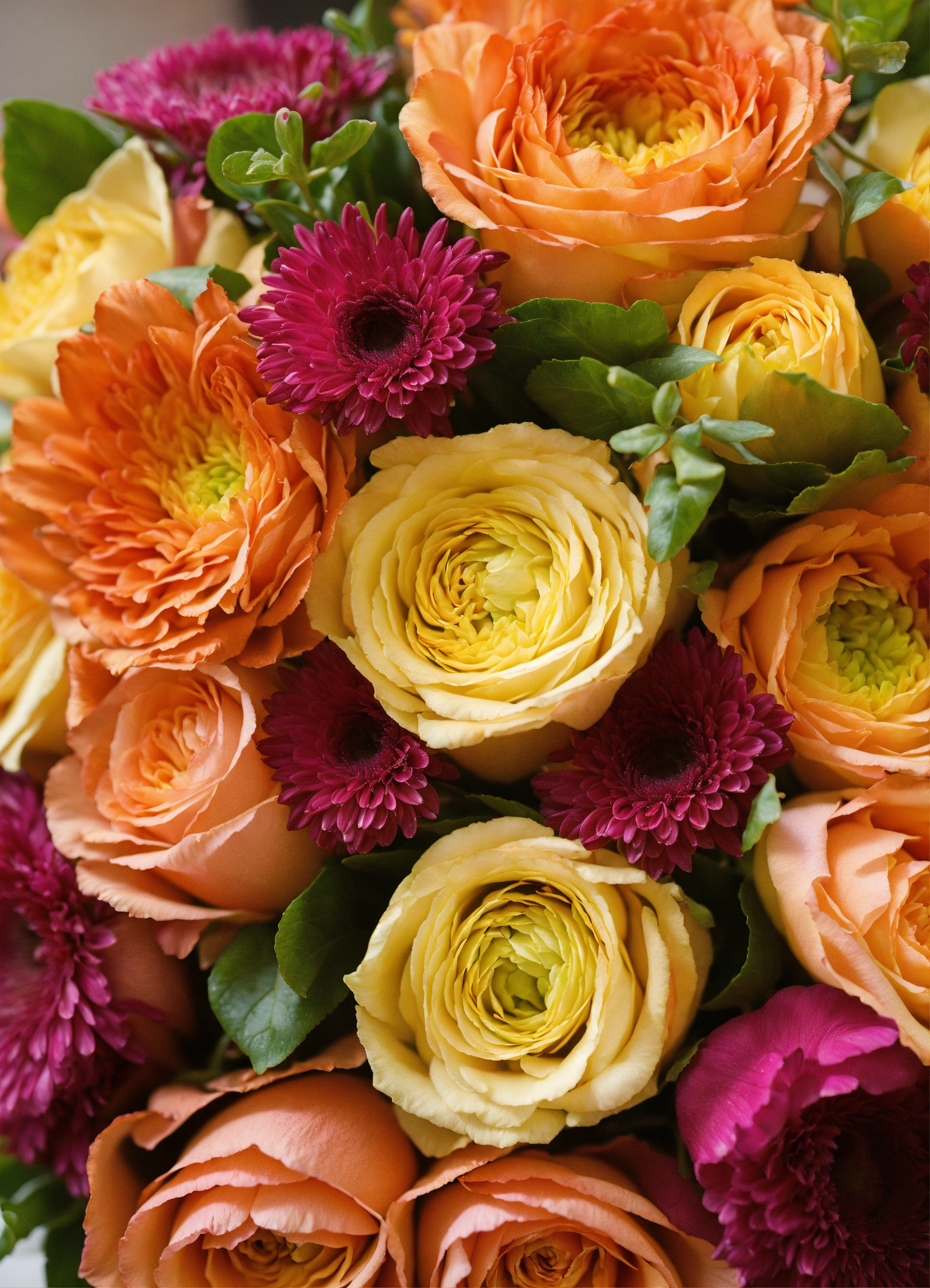 Lexica - Bokay flowers. wrapped