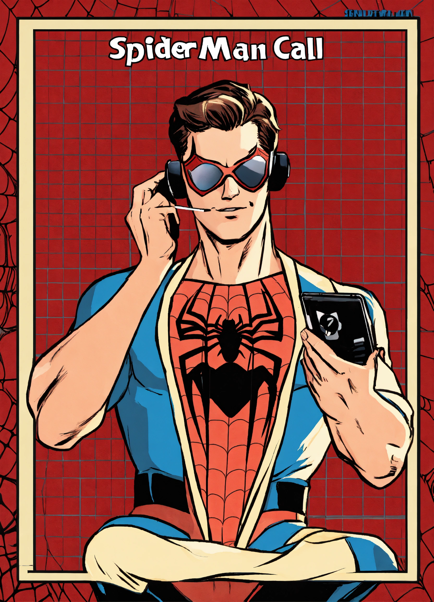 Lexica - Spider-Man phone call Template