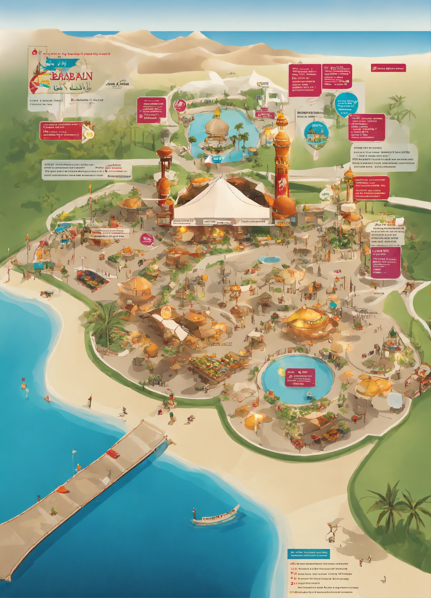 Lexica - "Visualize the 'Taste of Bahrain' food festival small Food ...