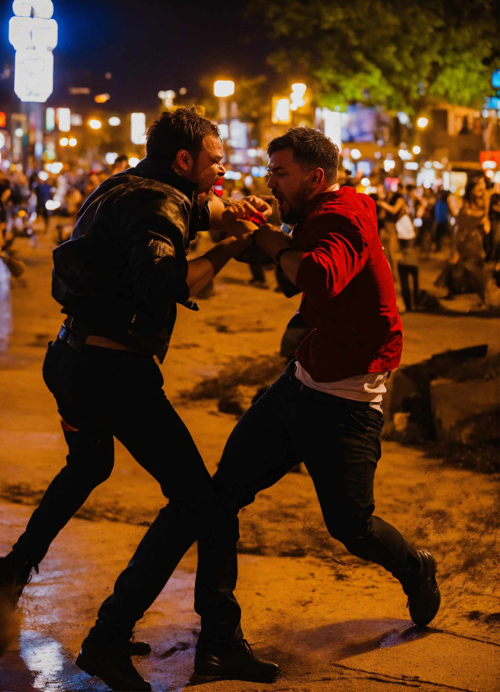 Lexica - Drunk people fighting