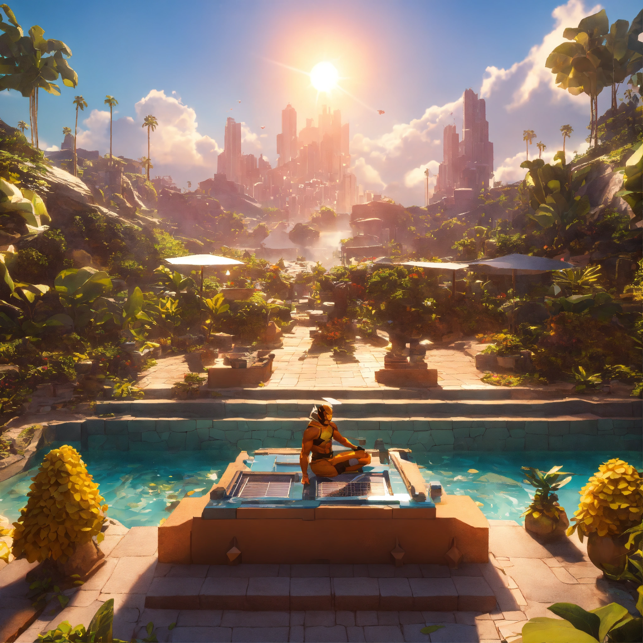 Lexica - Create an isometric, 3D-animated digital art in the style of ...