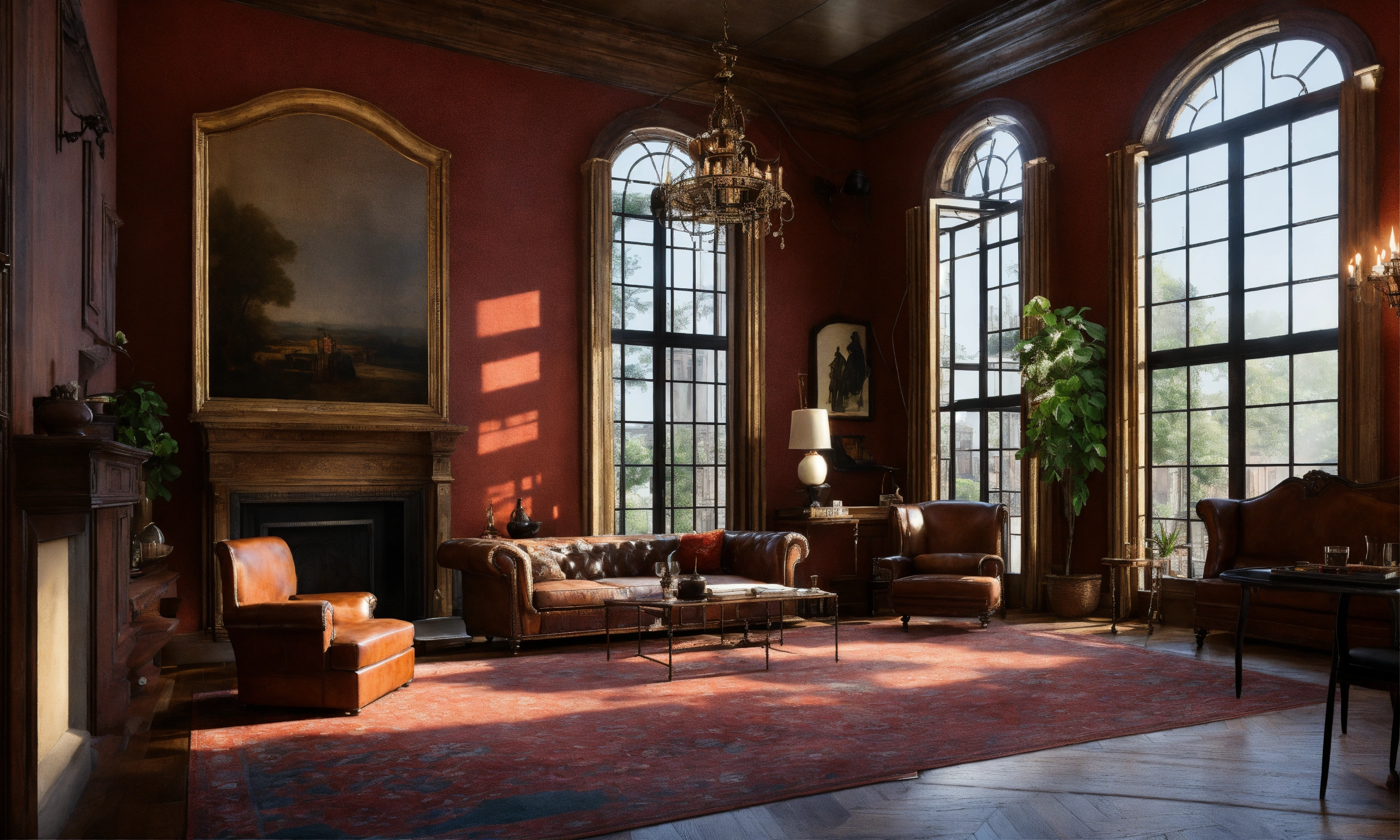 Lexica - Concept art of huge master bedroom, new Orleans, the originals ...