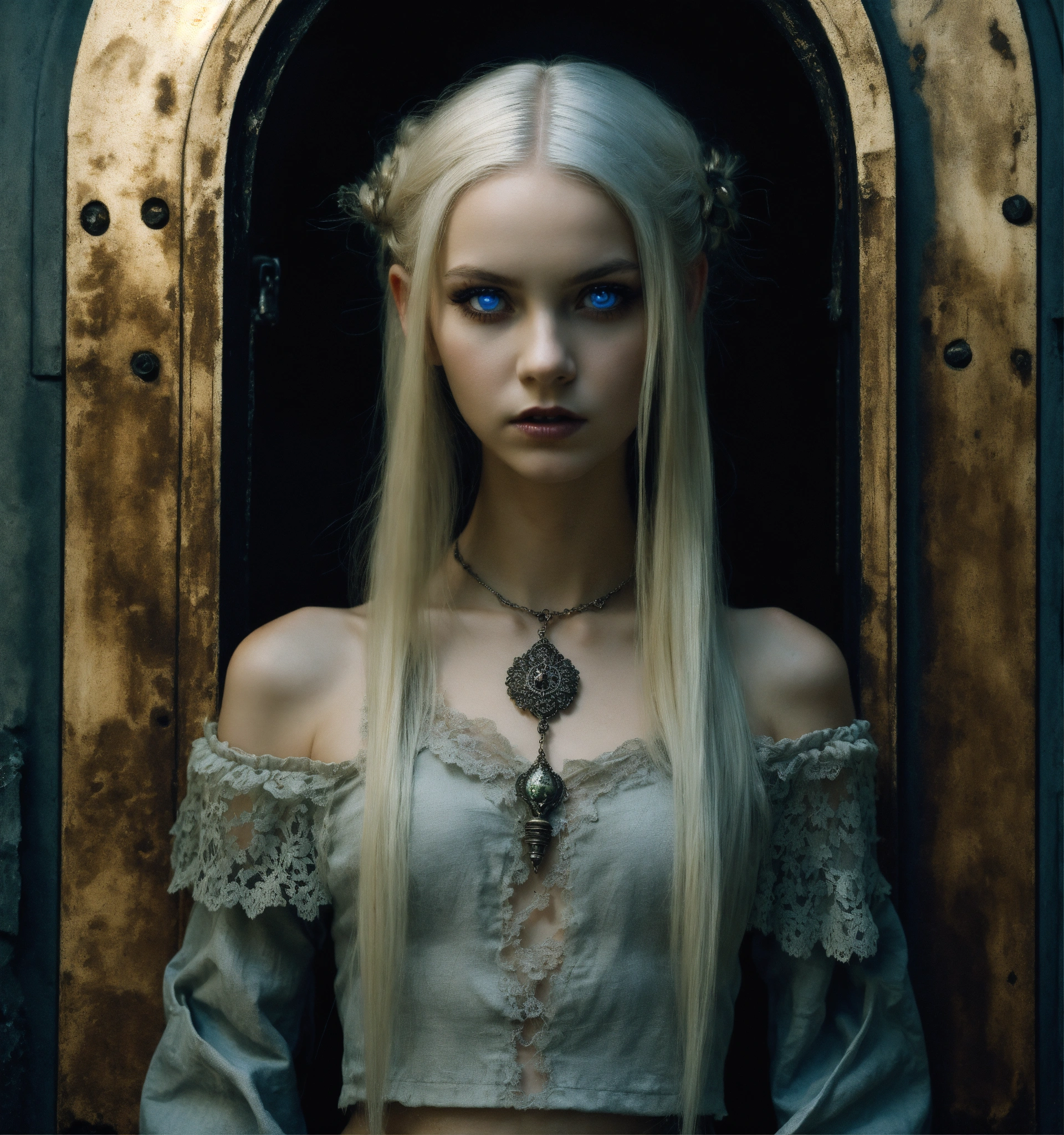 Lexica - Body portrait, sehr kindhafte deadly pale twelve year old ...