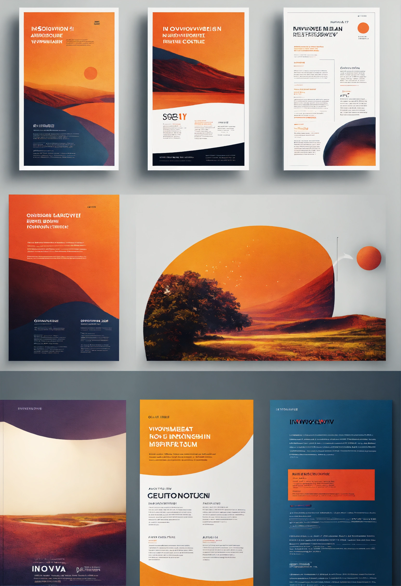 Lexica - Poster design with information, futuristic and minimalist ...