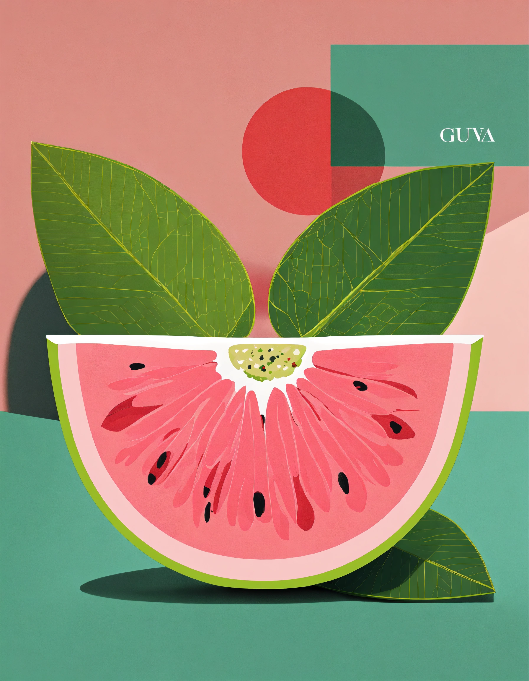 Lexica - The combinations of guava image blended beautifully with ...