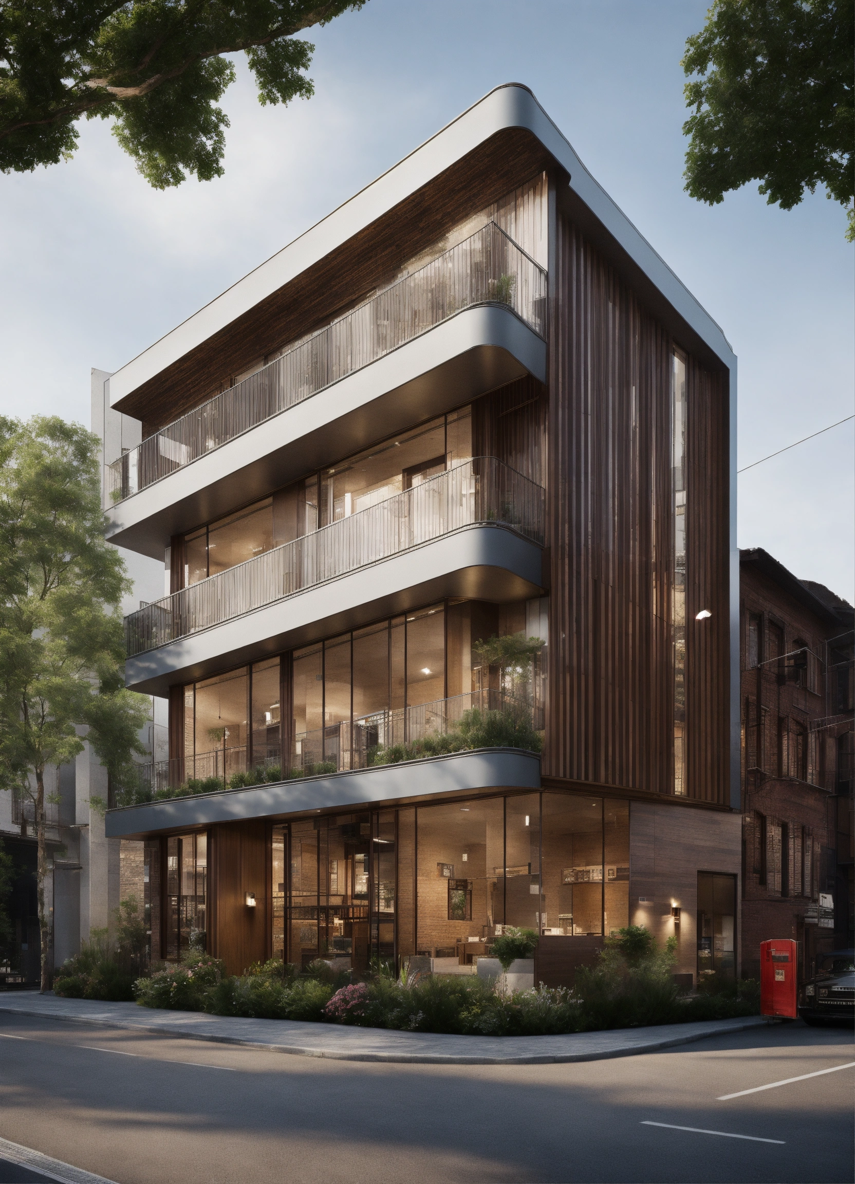 Lexica - Drawing inspiration from modernist style, this three-level ...