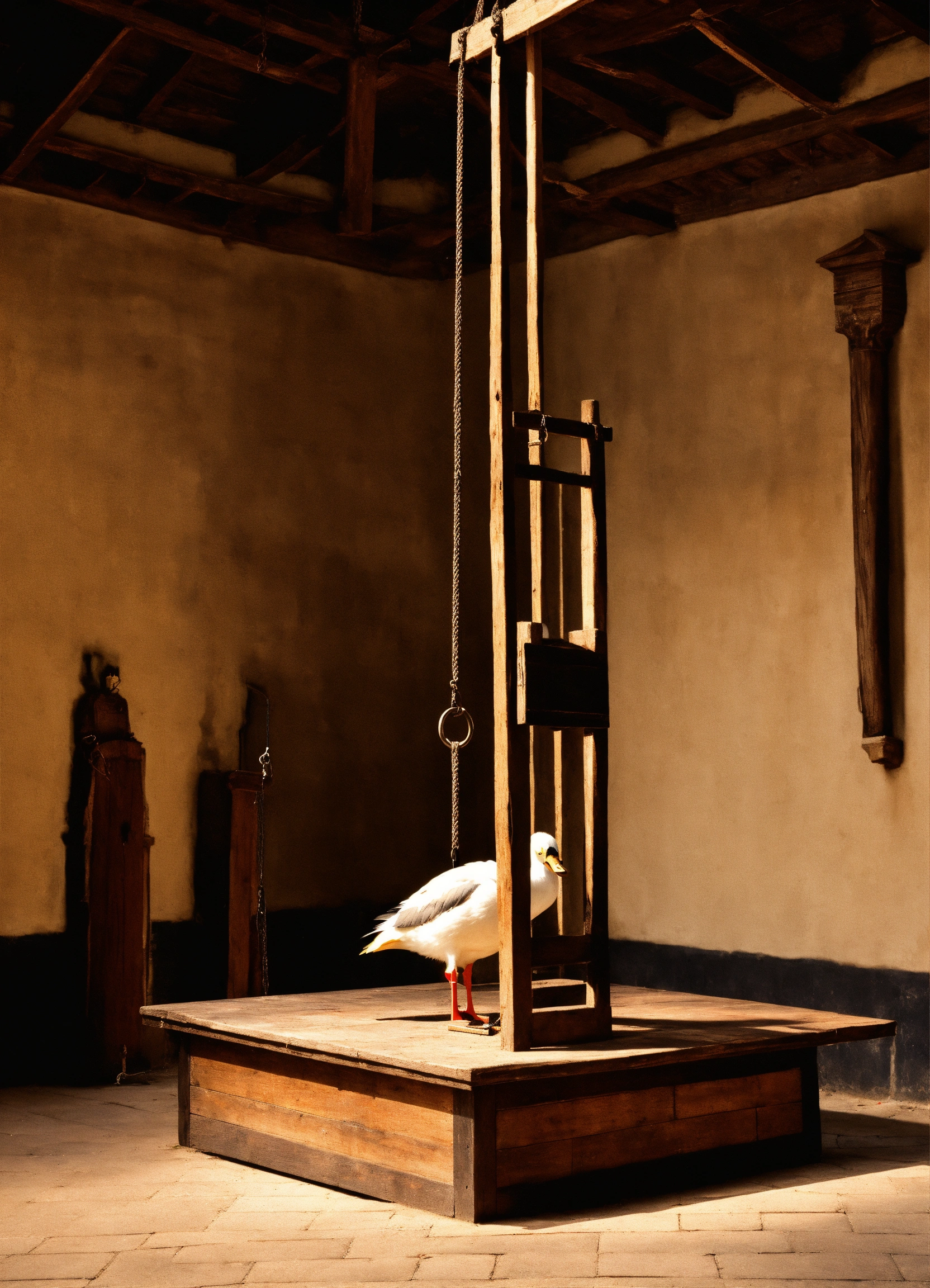 Lexica - Public execution, gallows in the courtyard, executioner ...