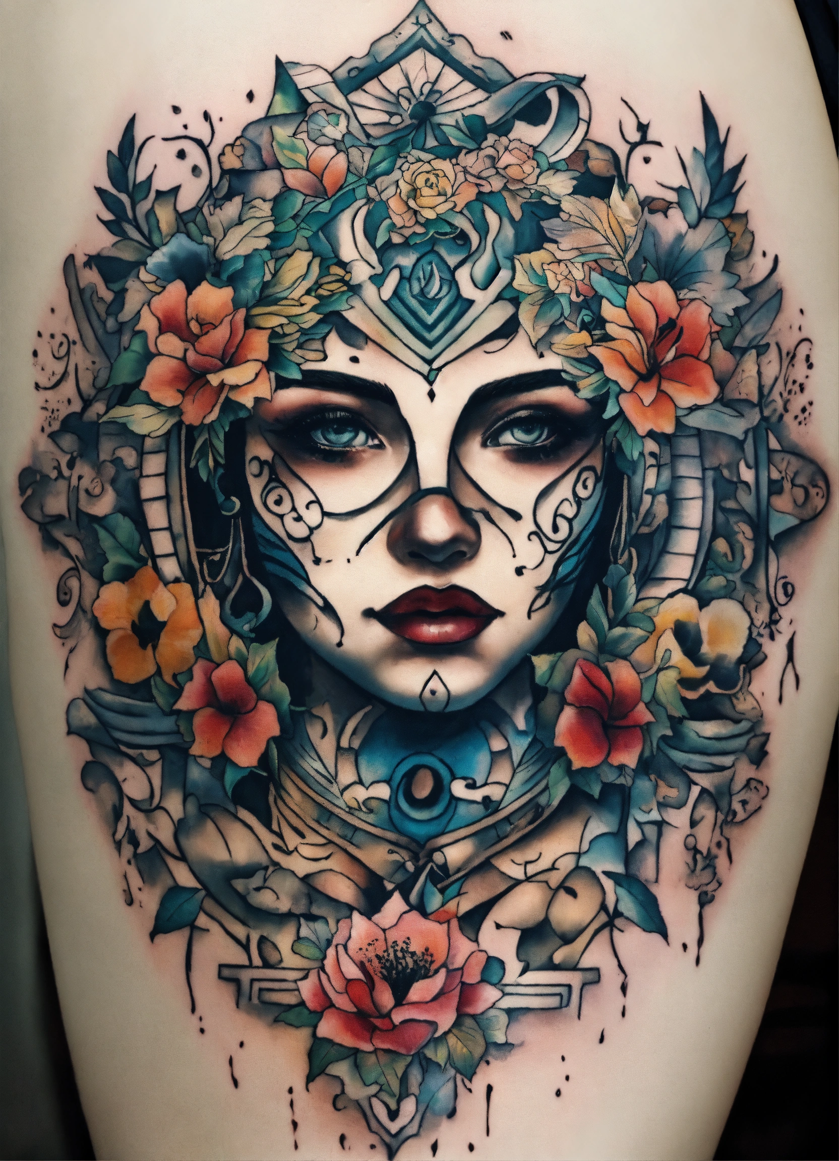 Lexica Tattoo Style Image November